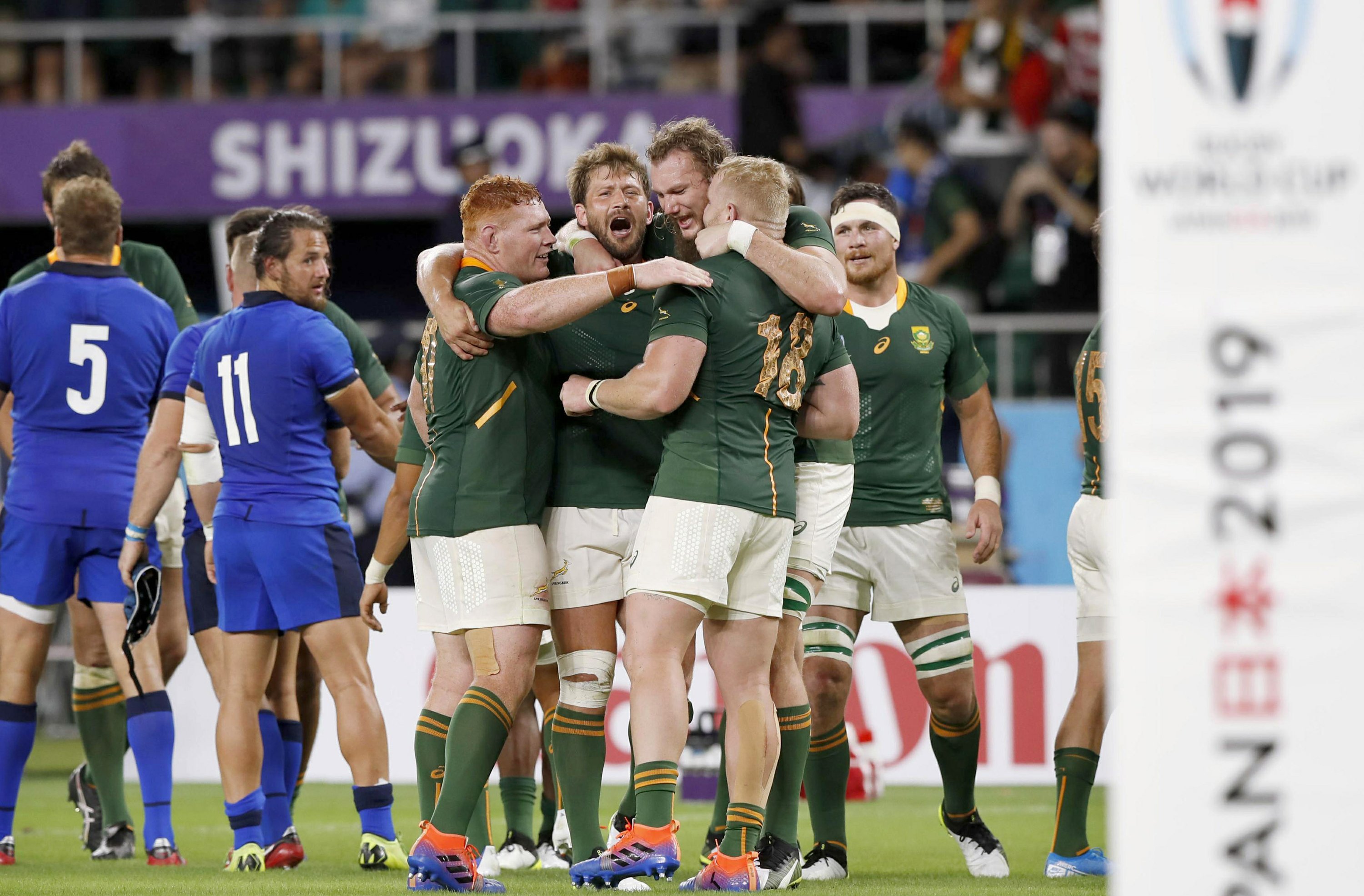 Springboks call in 'bomb squad' for Canada at RWC | AP News