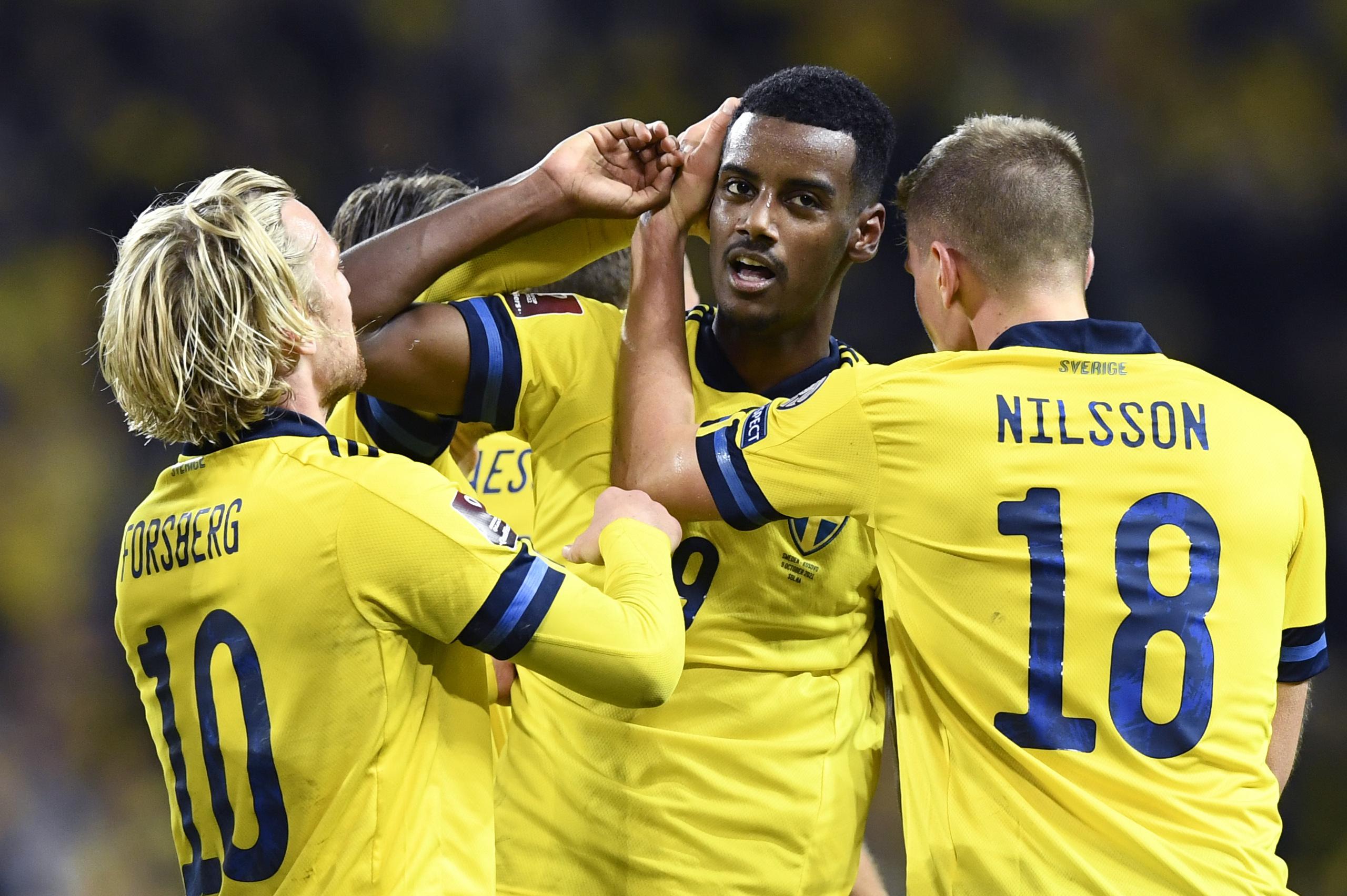Sweden wins to move above Spain in World Cup qualifying | AP News