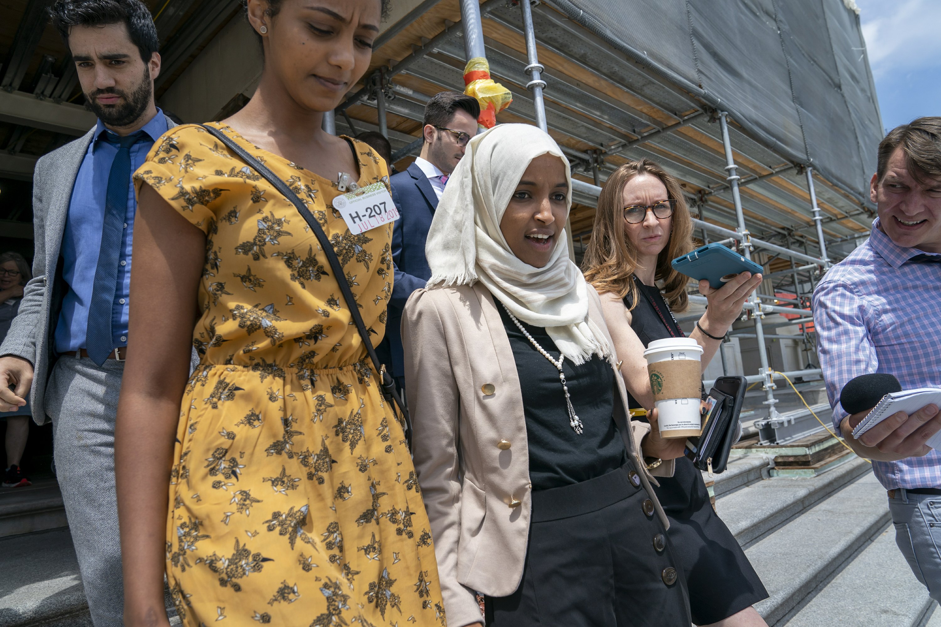 In reversal, Trump disavows criticism of chanting crowd | AP News