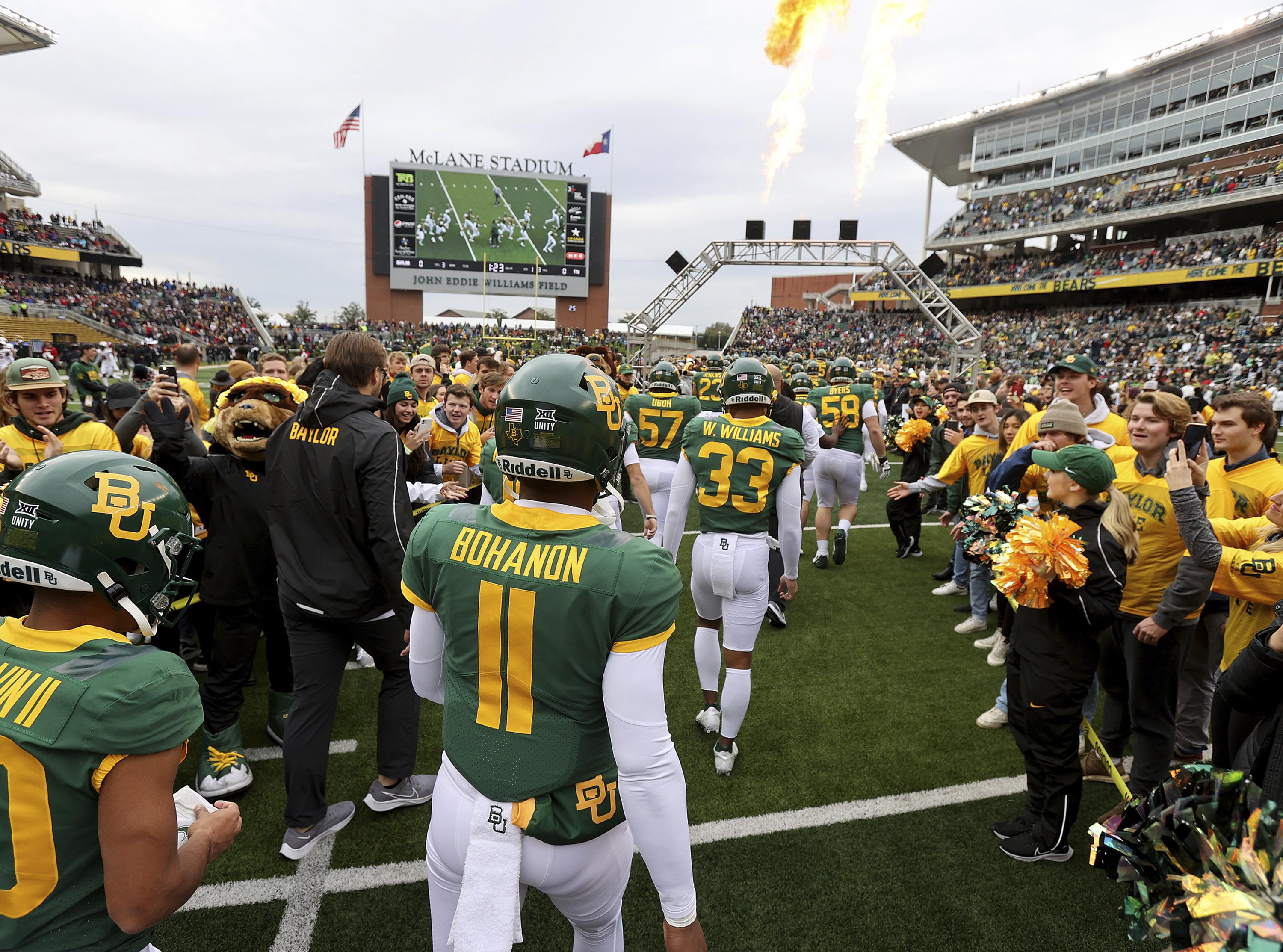 QB Bohanon uncertain for No. 9 Baylor for Big 12 title game | AP News