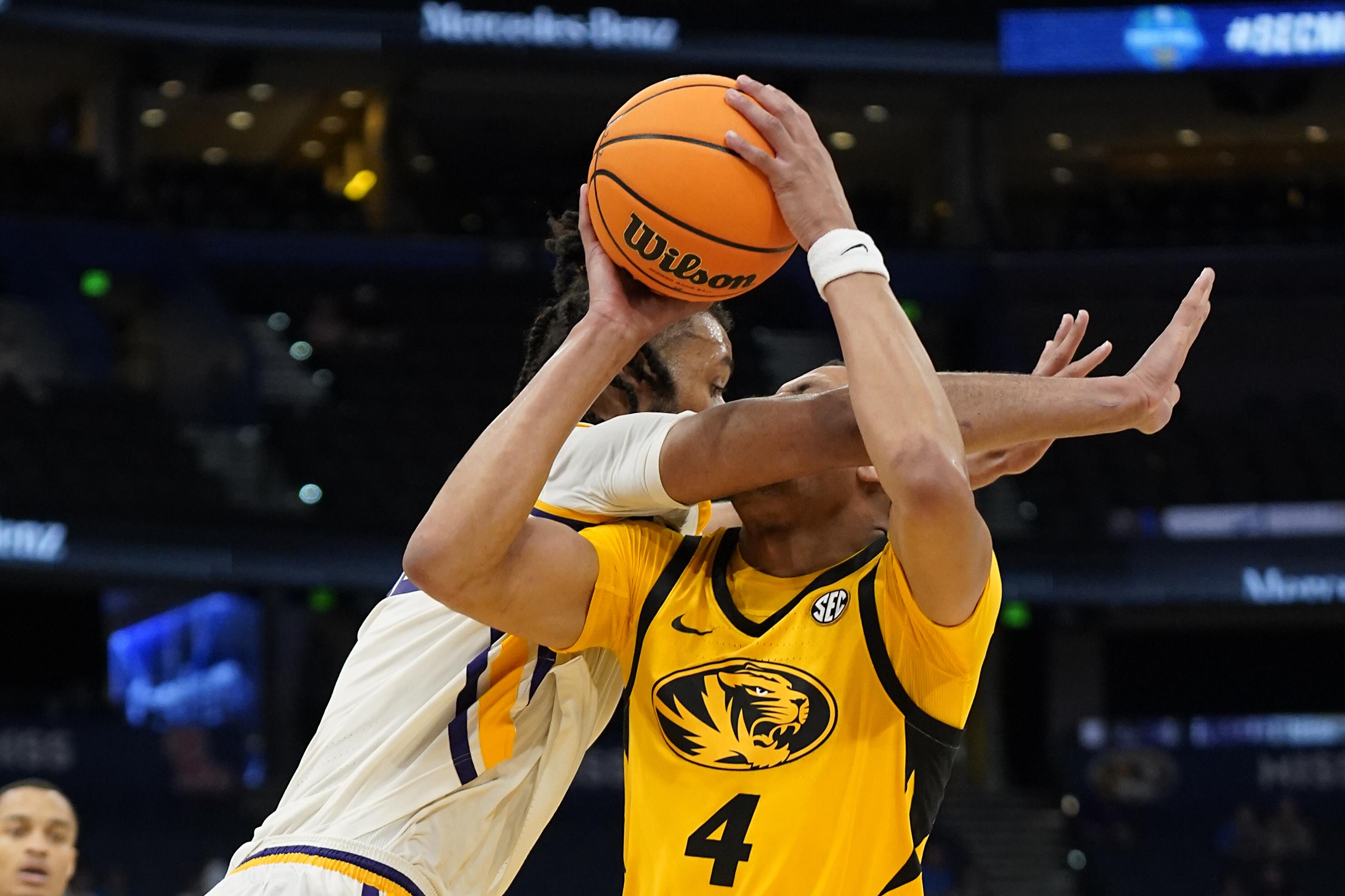 Strong start pushes LSU to a 76-68 win over Mizzou in SEC | AP News