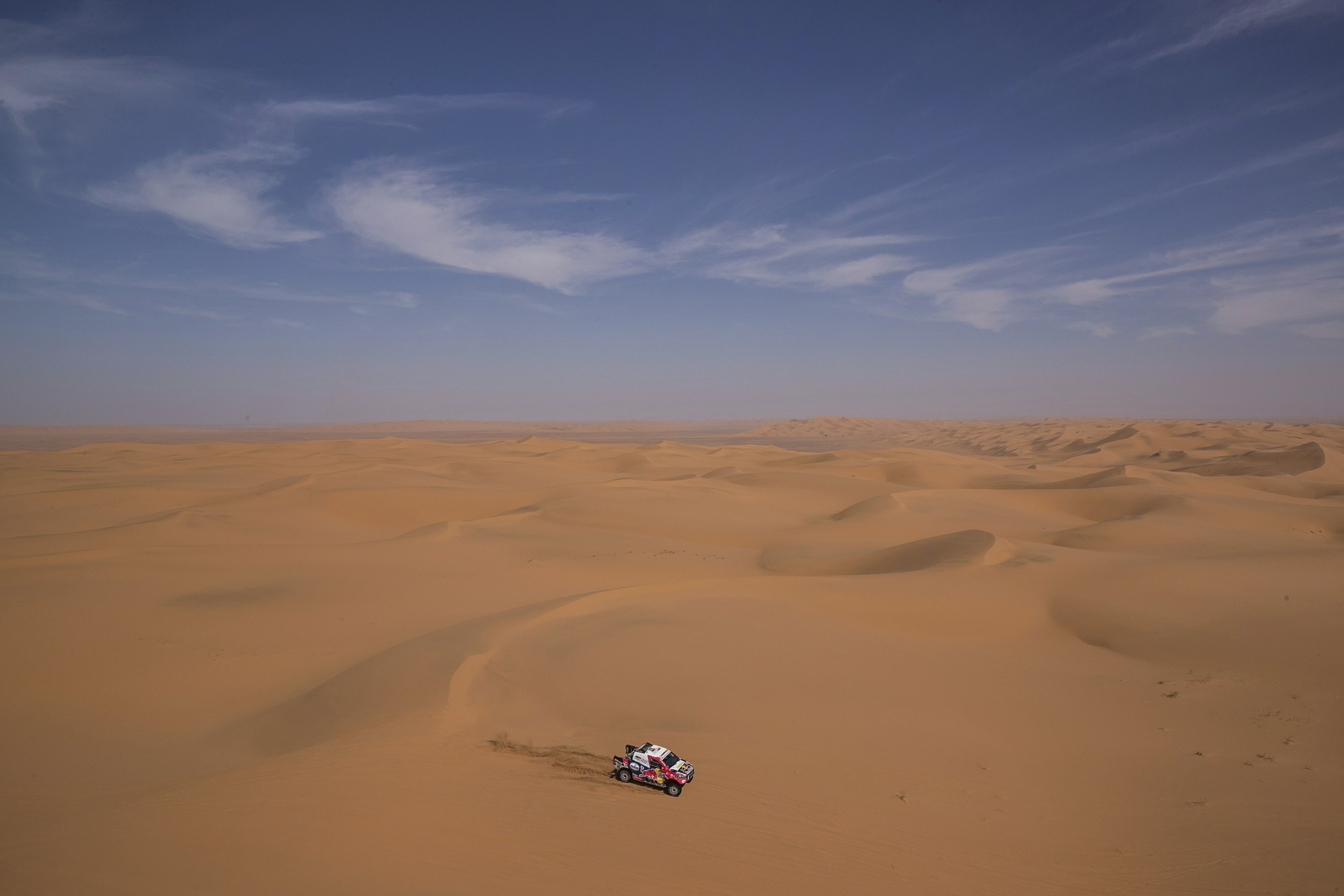 AP Photos: Navigating the desert in the Dakar Rally