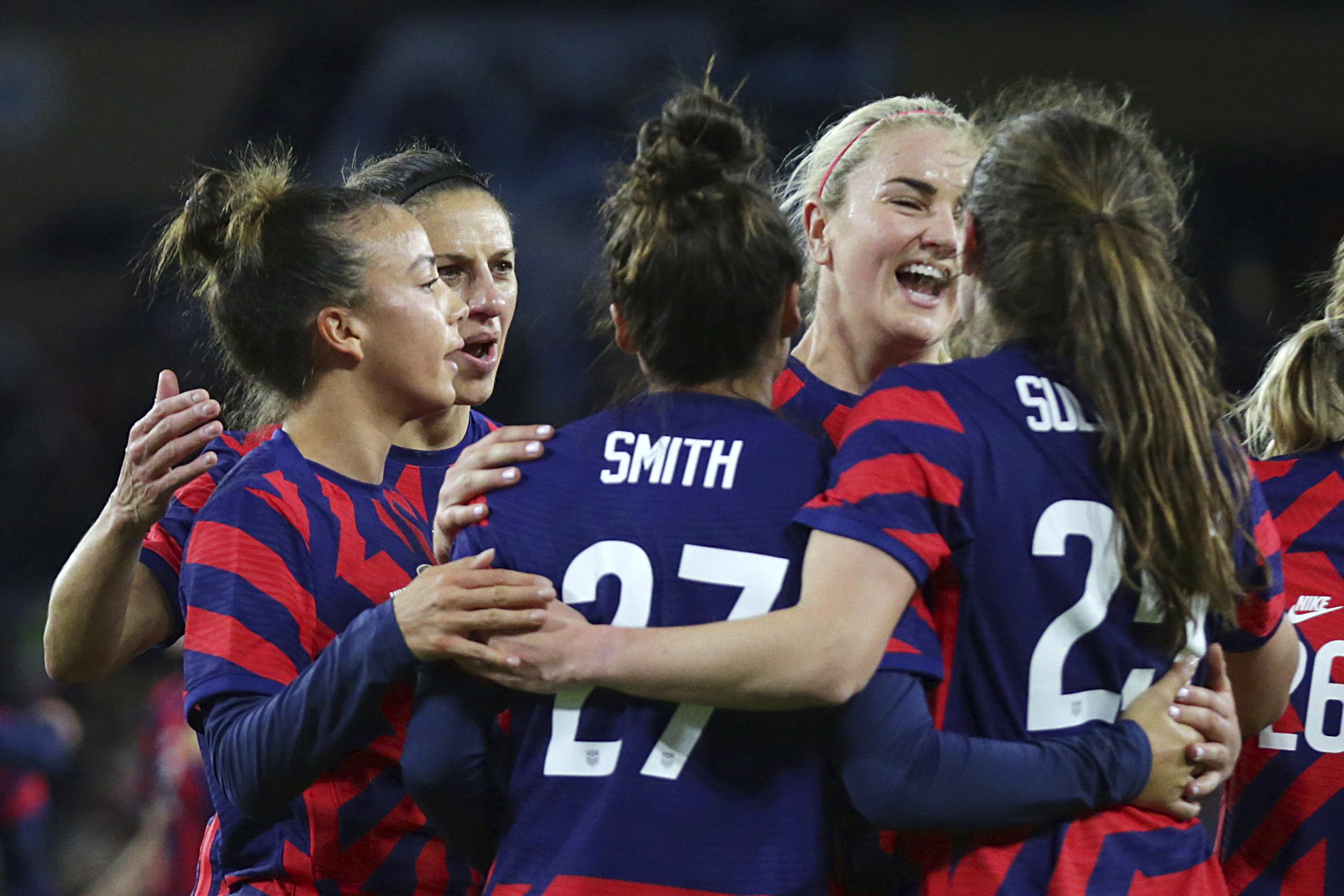 US women's team in Australia with 2023 World Cup in mind | AP News
