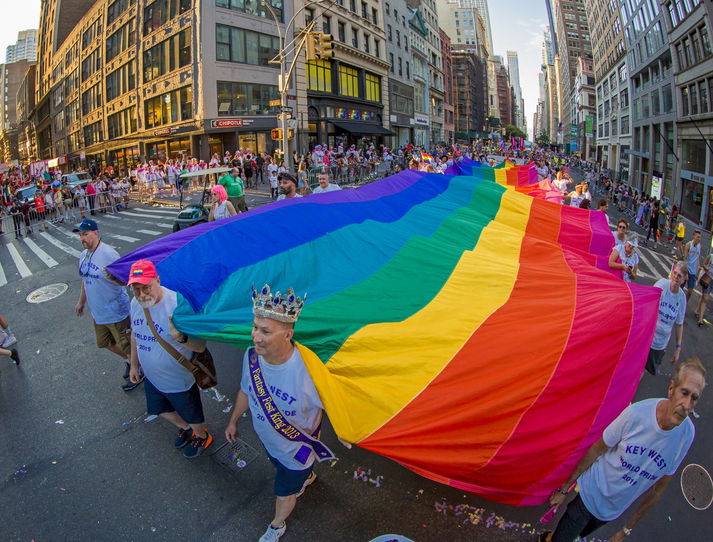 Epic! New York's Pride parade lasted over 12 hours | AP News