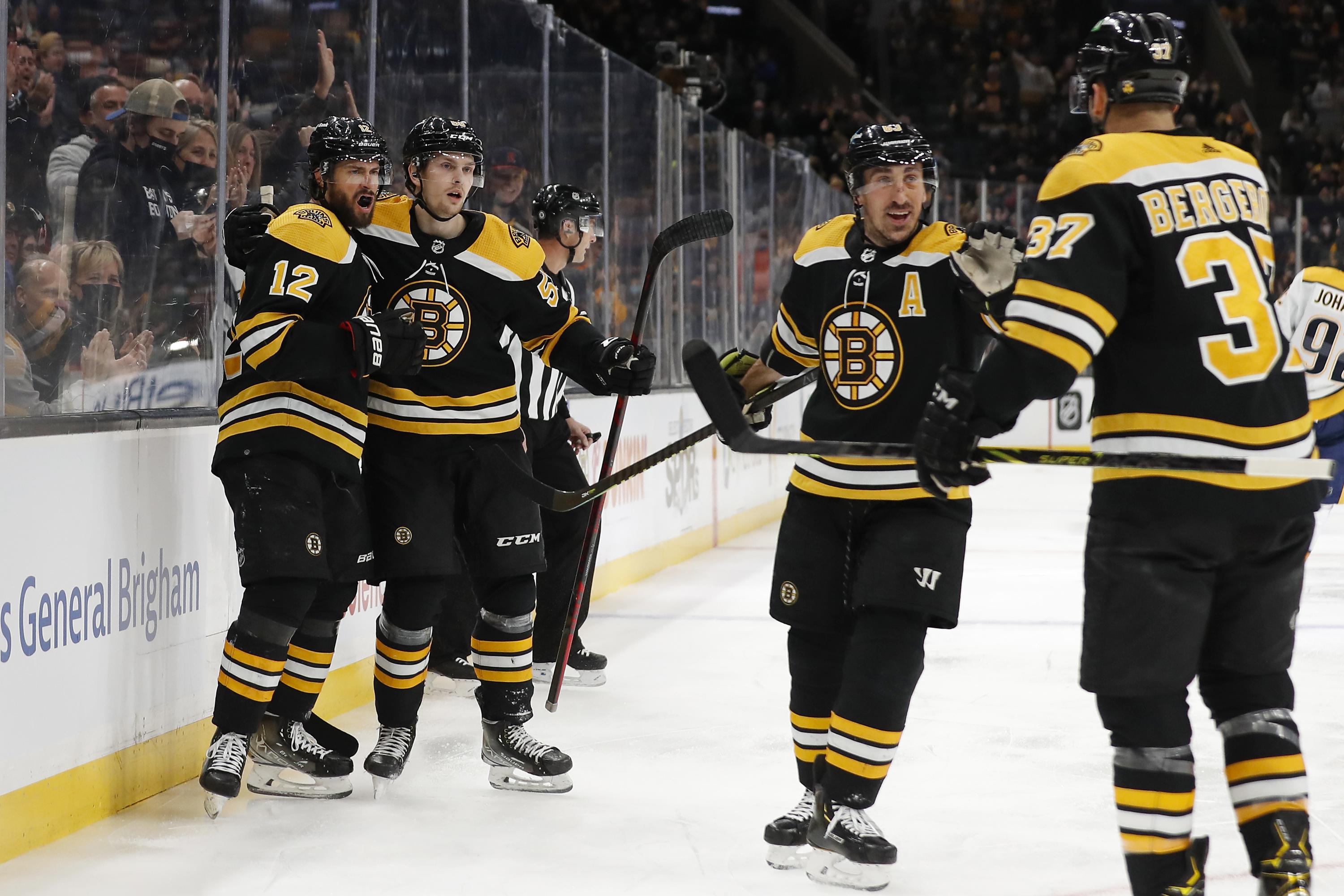Hall's OT goal lifts red-hot Bruins over Predators, 4-3 | AP News