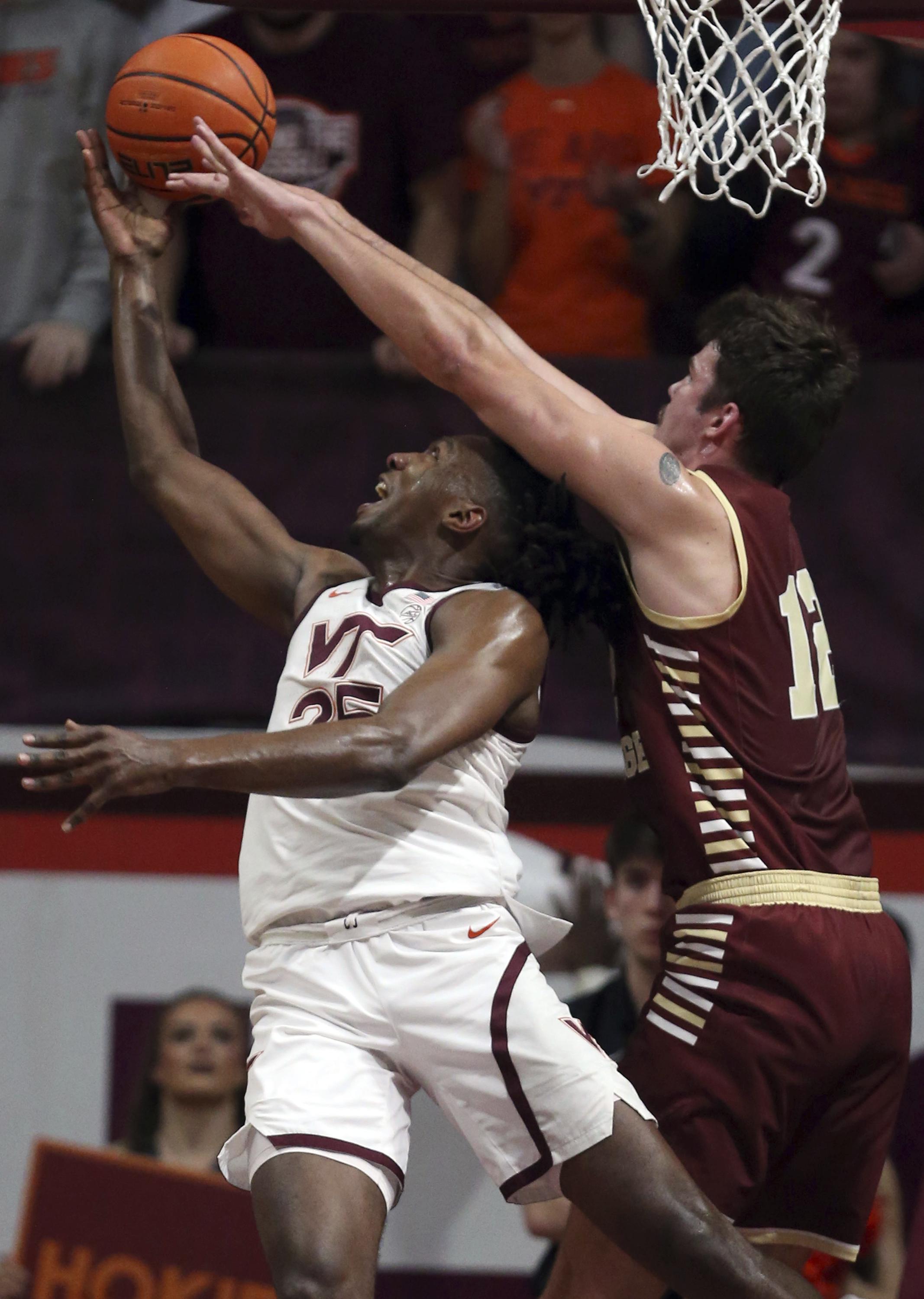 Post's 24 points, 10 rebounds lead BC past Virginia Tech | AP News