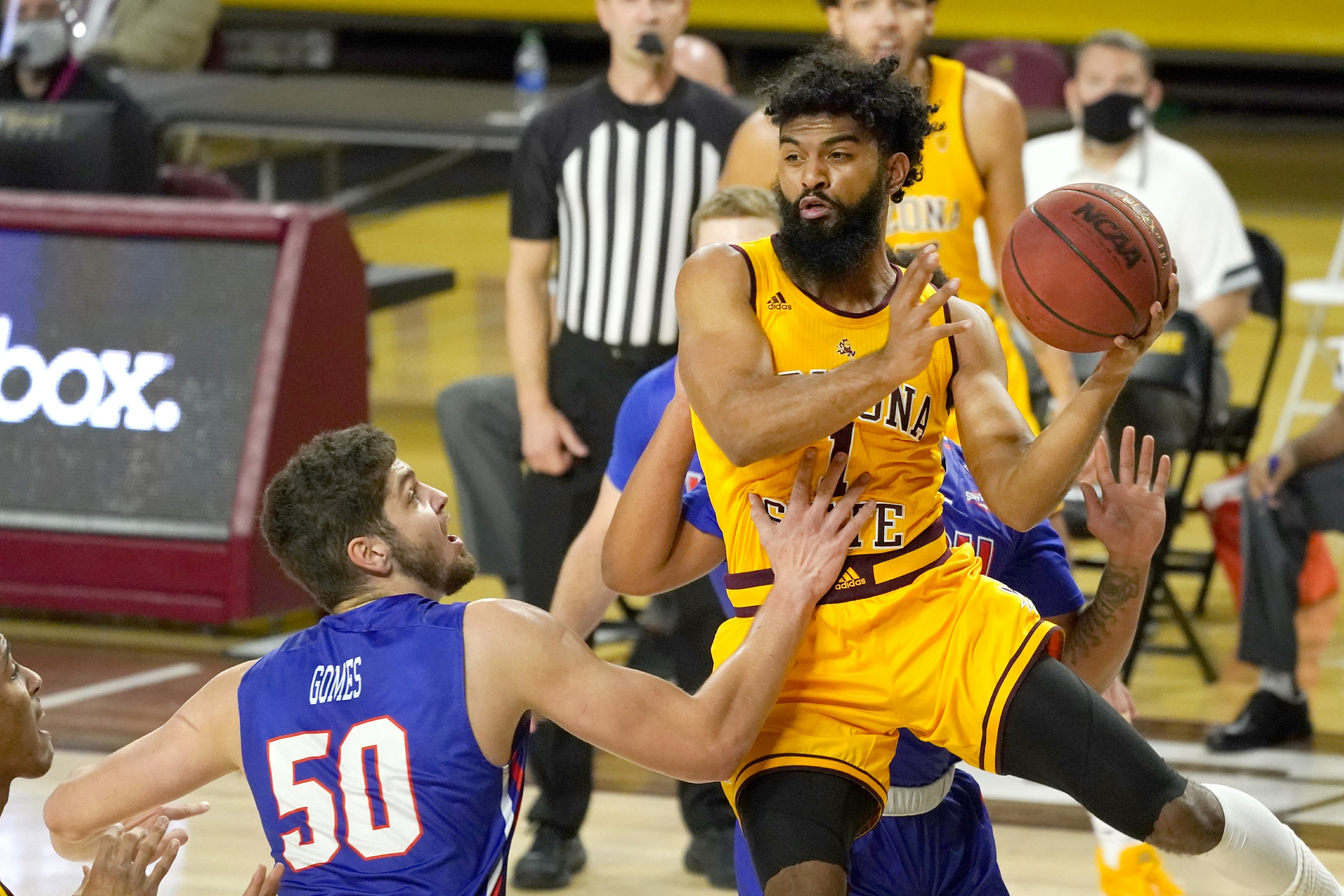 Arizona State routs Houston Baptist 100-77 in home opener