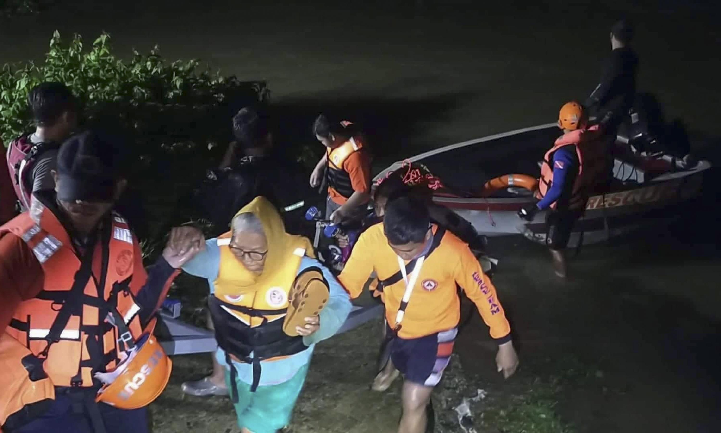 Tropical storm injures 3, displaces thousands in Philippines | AP News