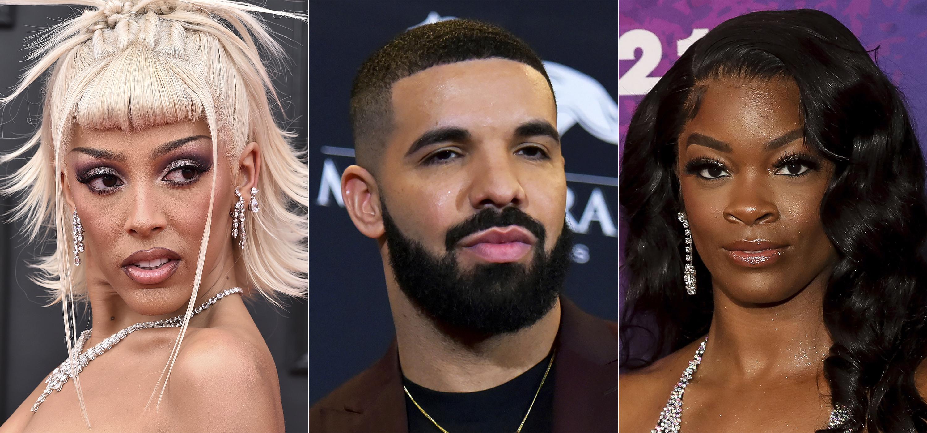 Doja Cat, Drake, Ari Lennox lead BET Awards nominations | AP News