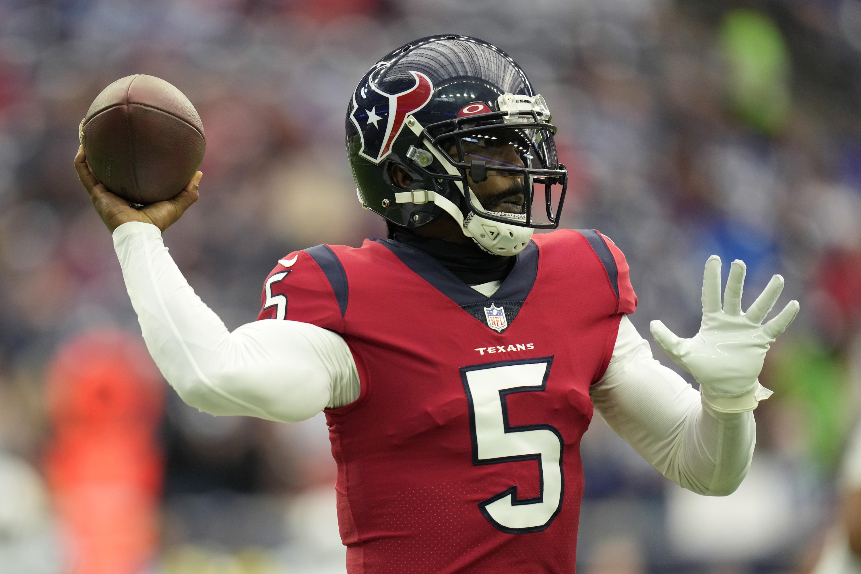 Tyrod Taylor could lose job as Texans QB after Sunday's flop | AP News