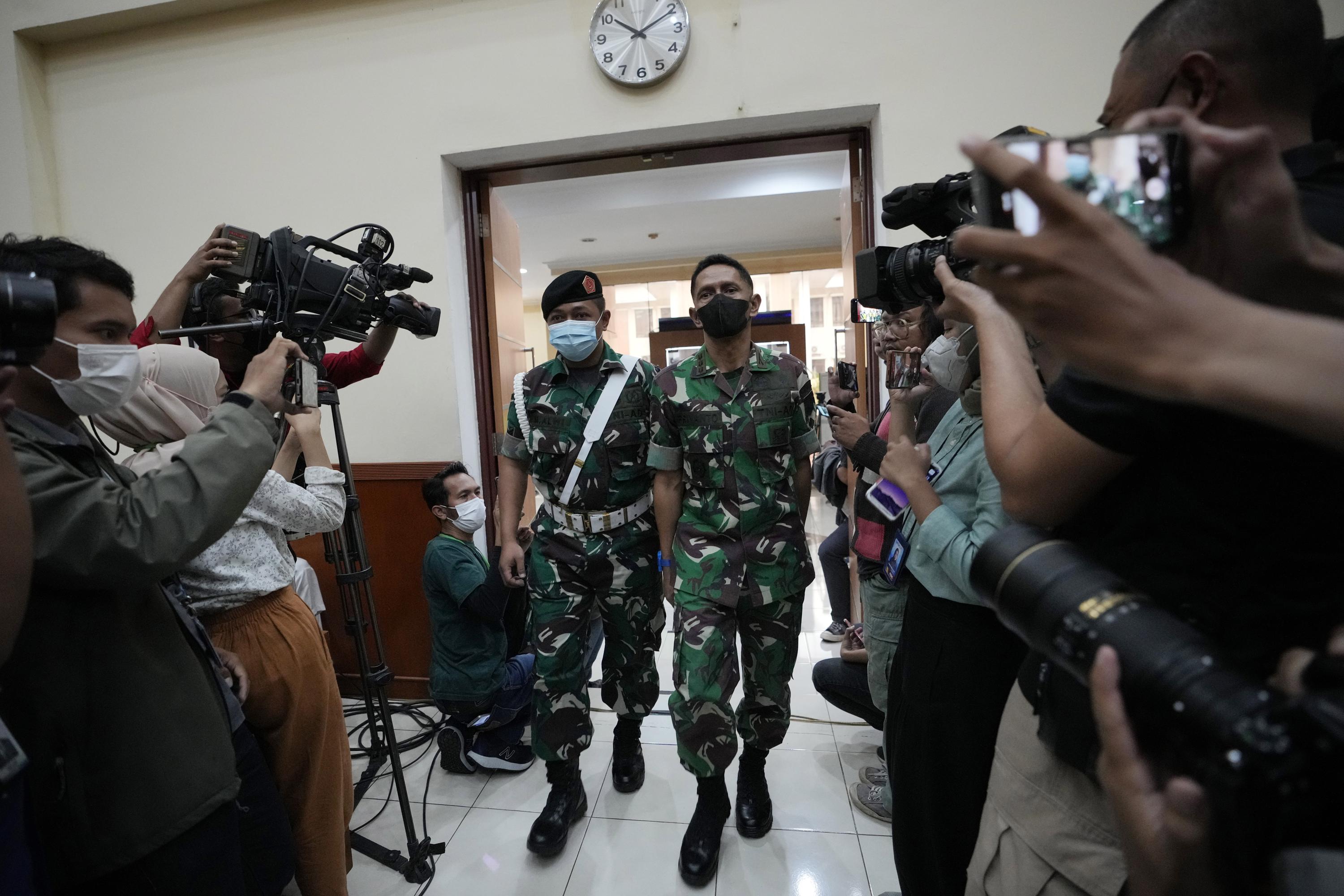 Indonesian army officer gets life sentence for double murder | AP News