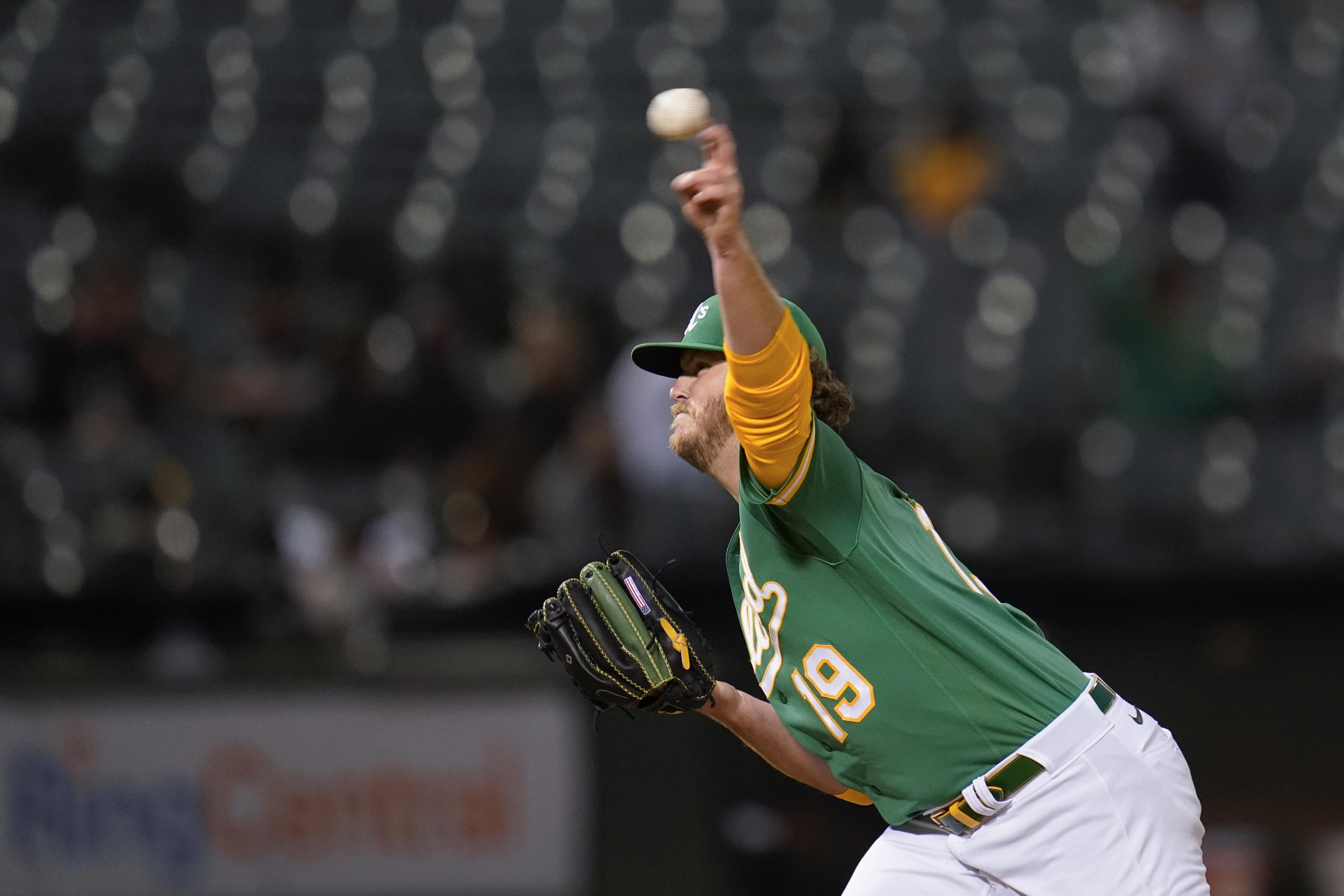 Cole Irvin strikes out 8 over 7 innings, A's beat Rangers | AP News