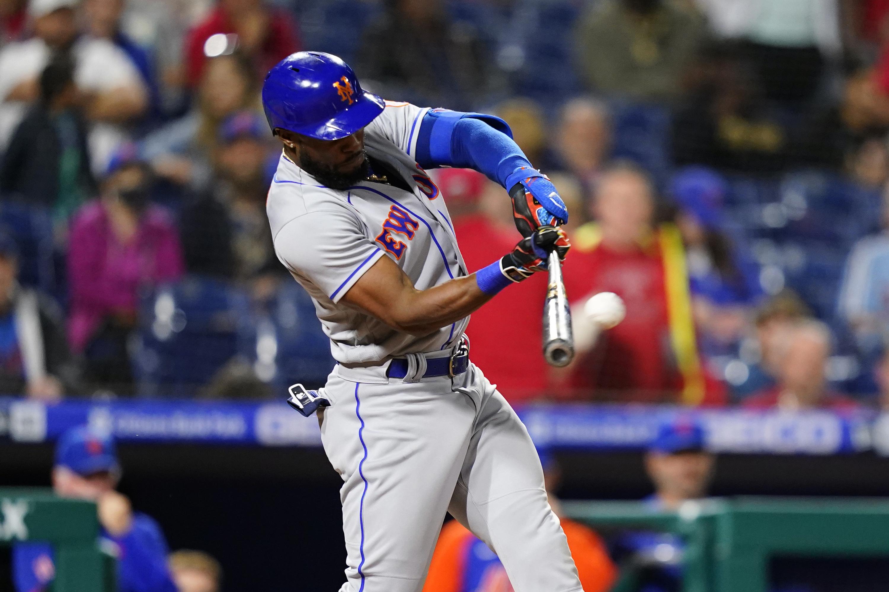 Mets floor Phillies with 7-run 9th, Marte caps 8-7 win | AP News