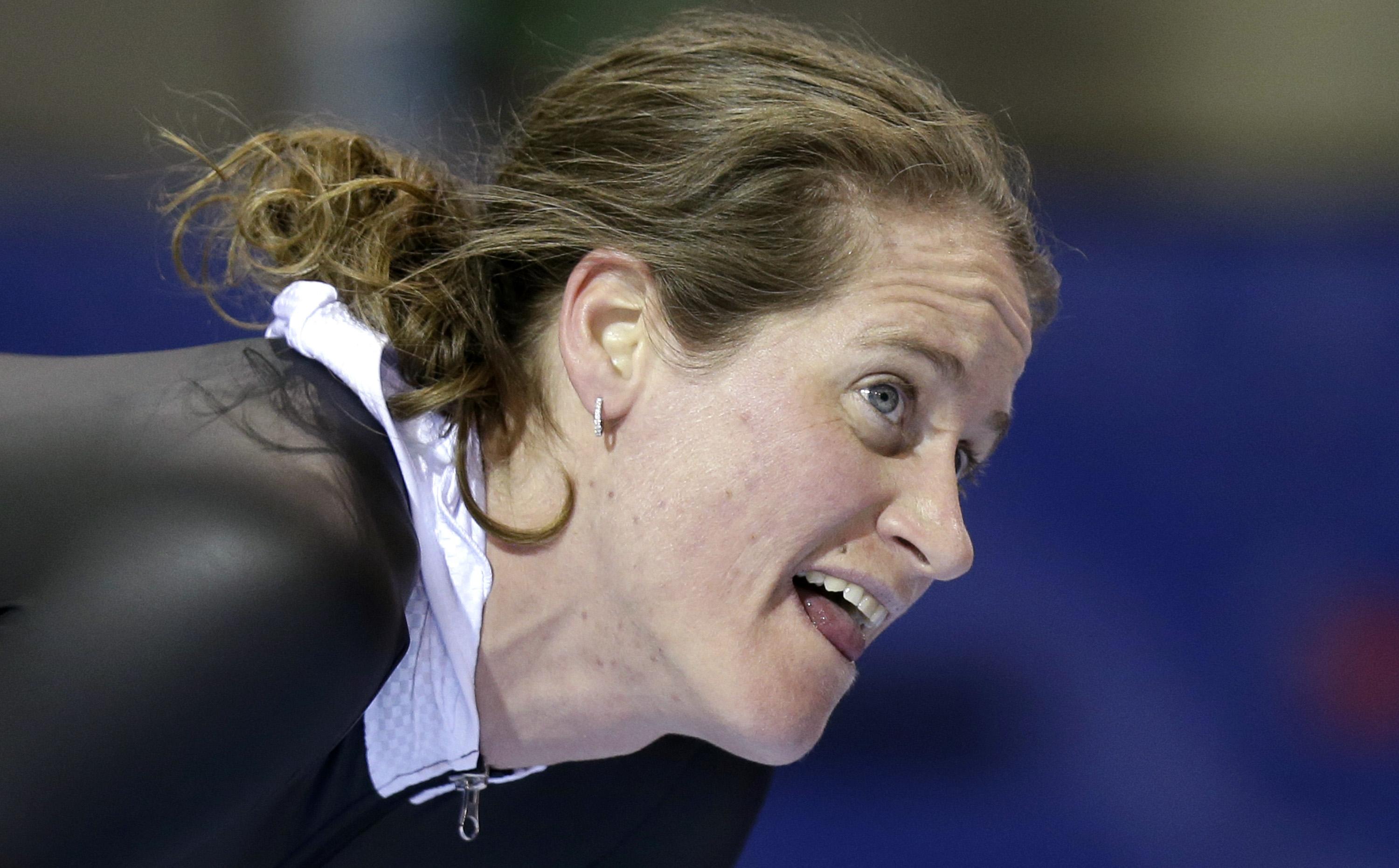 Olympic speedskating hopeful injured at practice | AP News