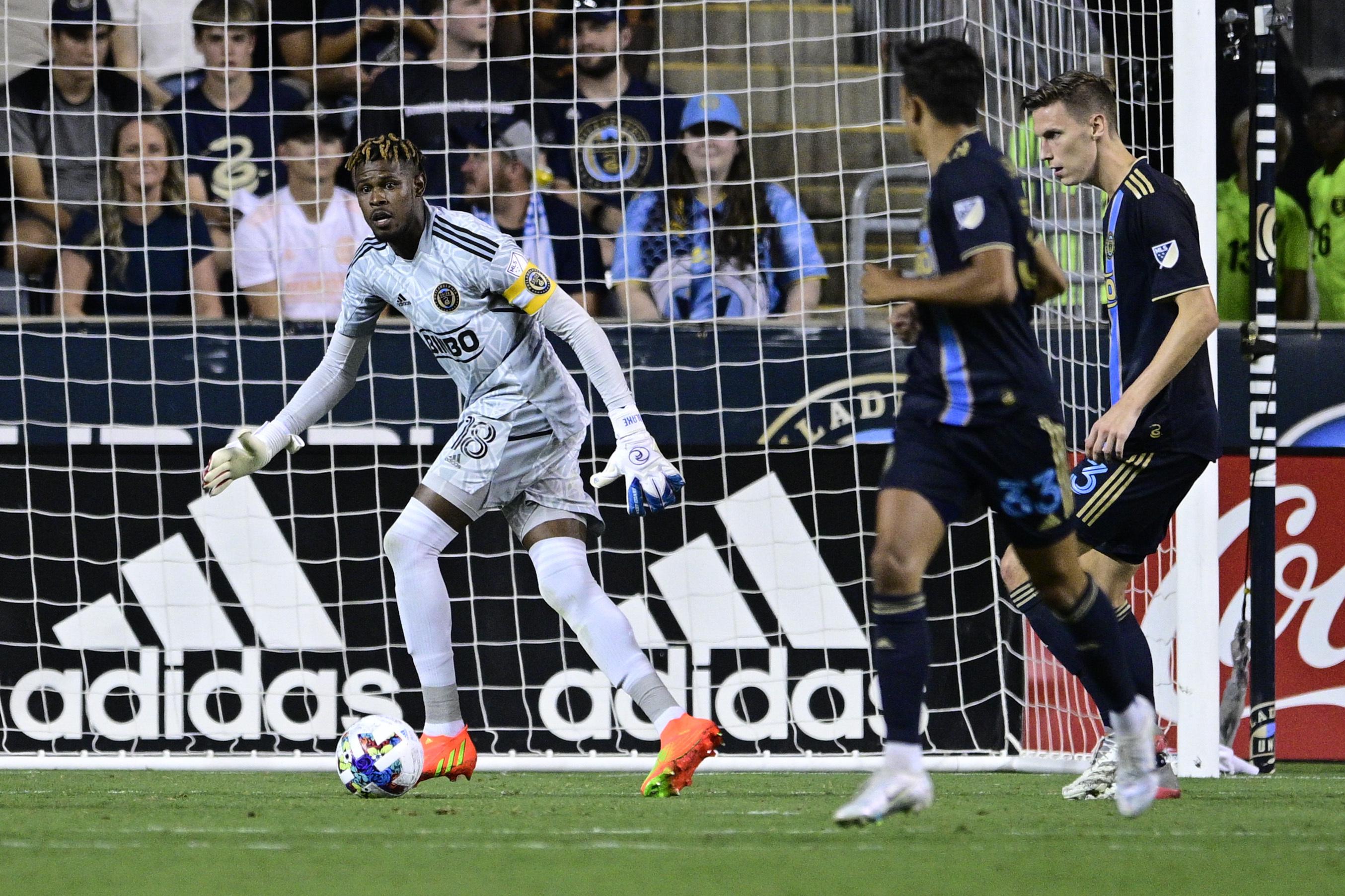 Blake's 3 saves, Uhre's 2 goals help Union beat Dynamo 6-0 | AP News