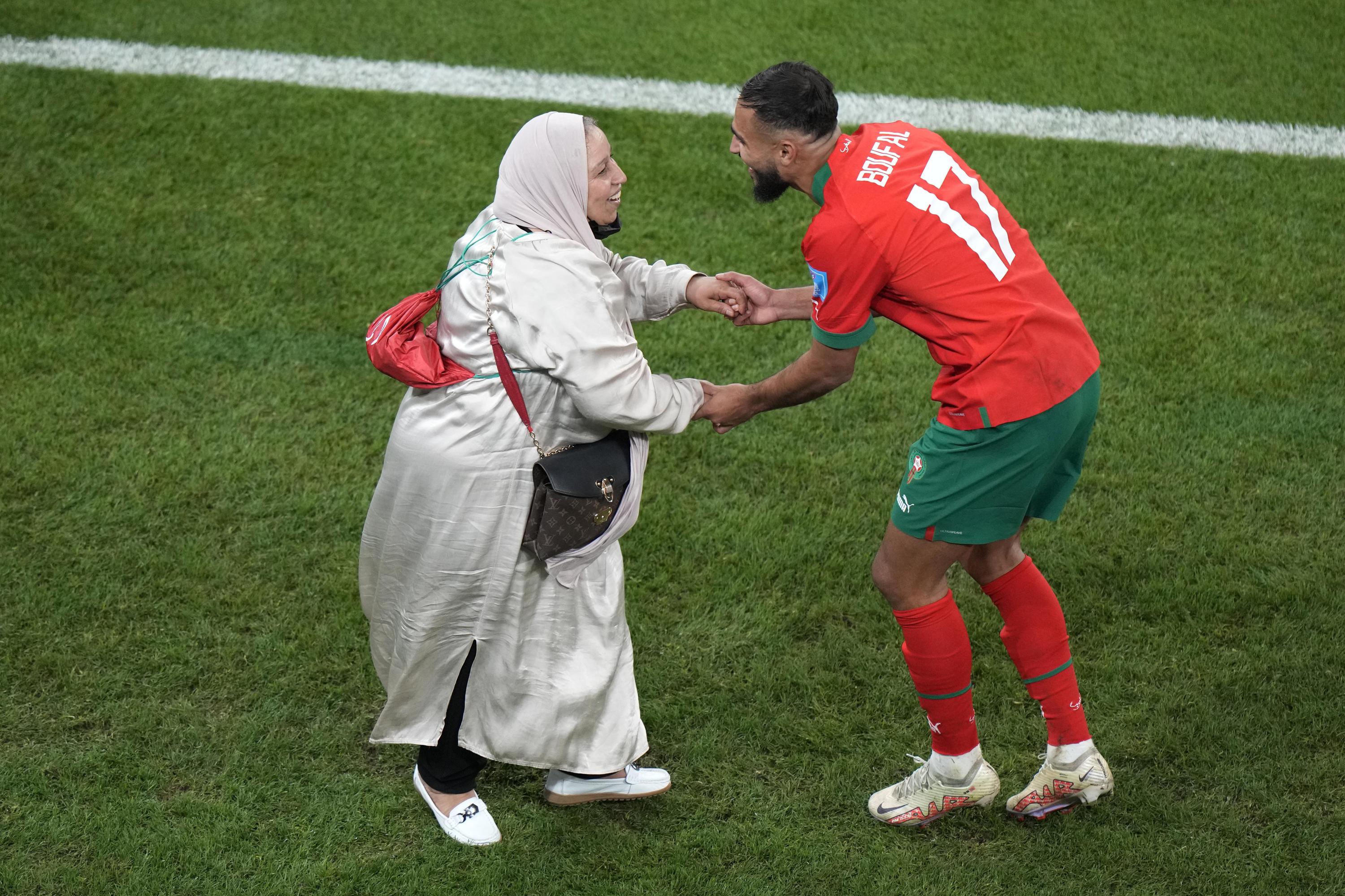 Motherly love boosts Morocco's team spirit at World Cup | AP News