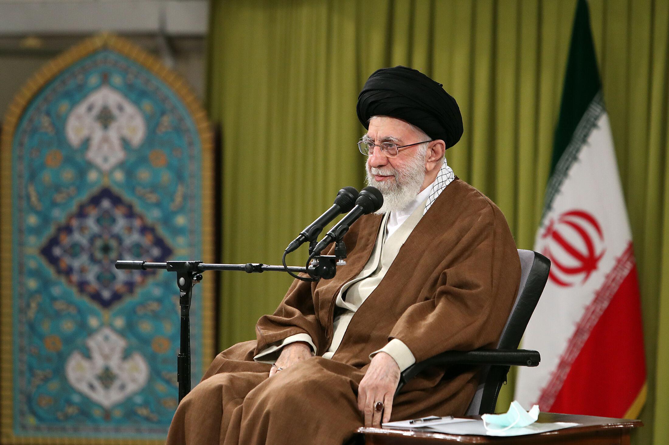 Iran leader praises force tasked with quashing protests | AP News