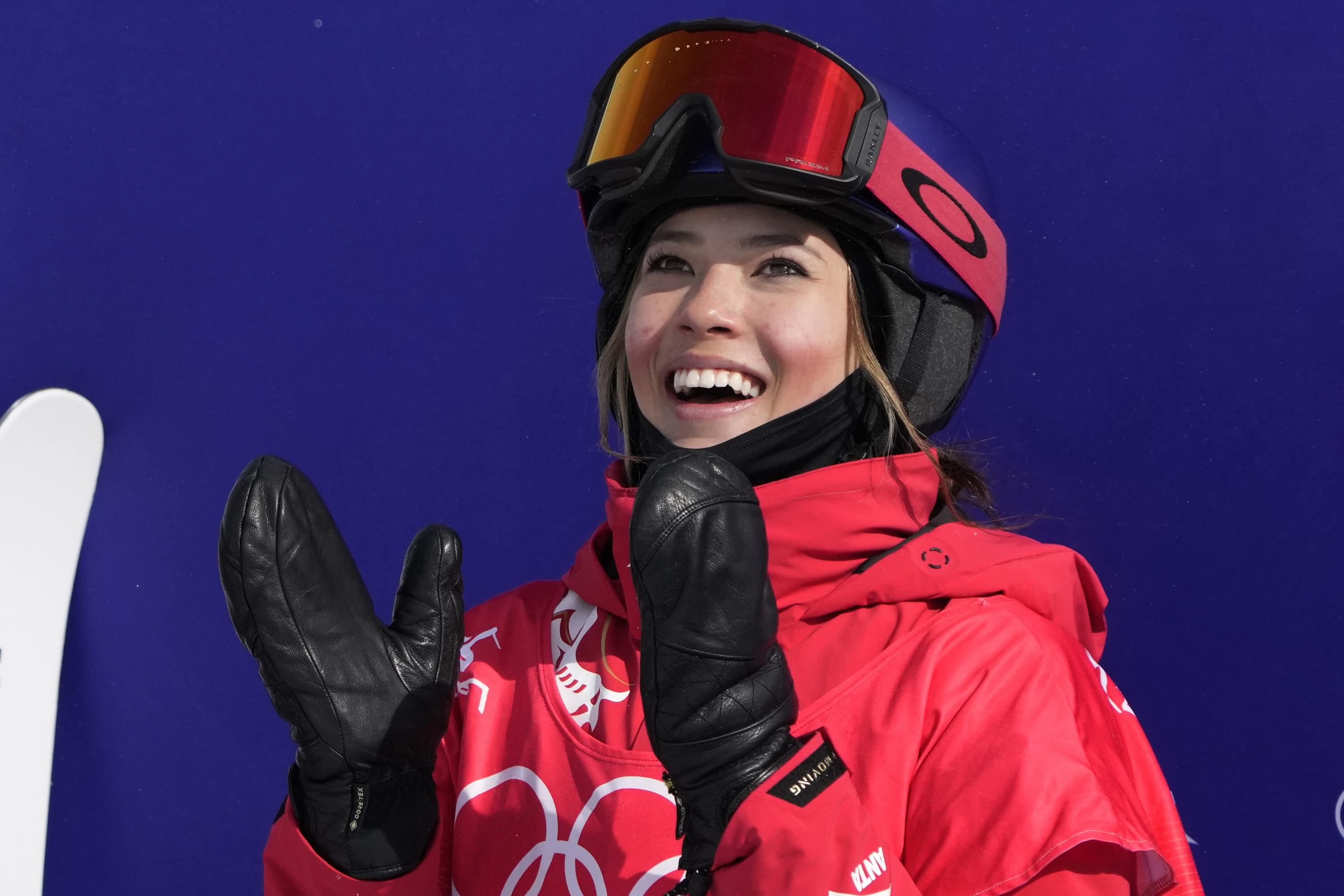 Eileen Gu wins Olympic silver in slopstyle | AP News