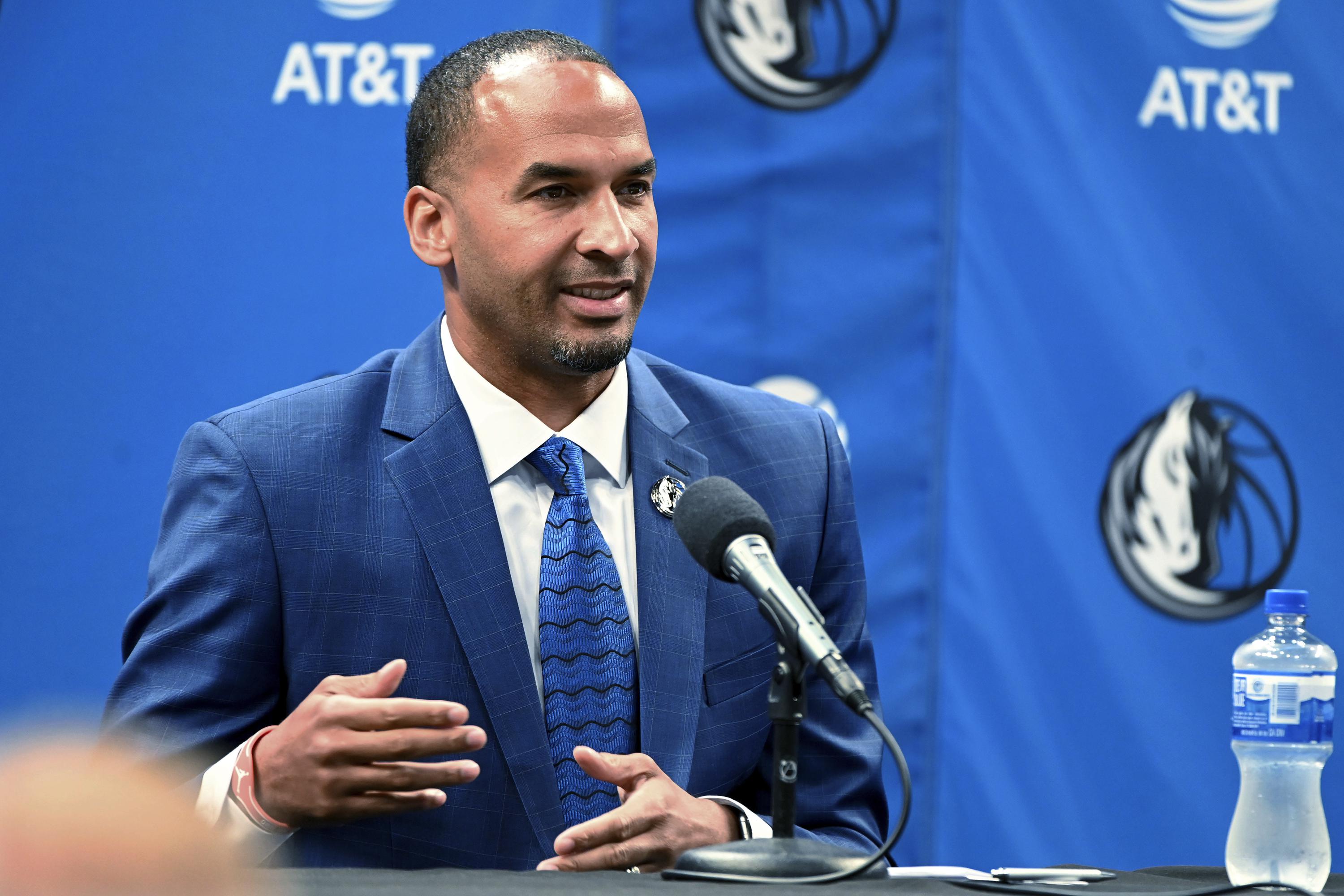 Mavs GM Nico Harrison starts NBA career with no draft picks | AP News