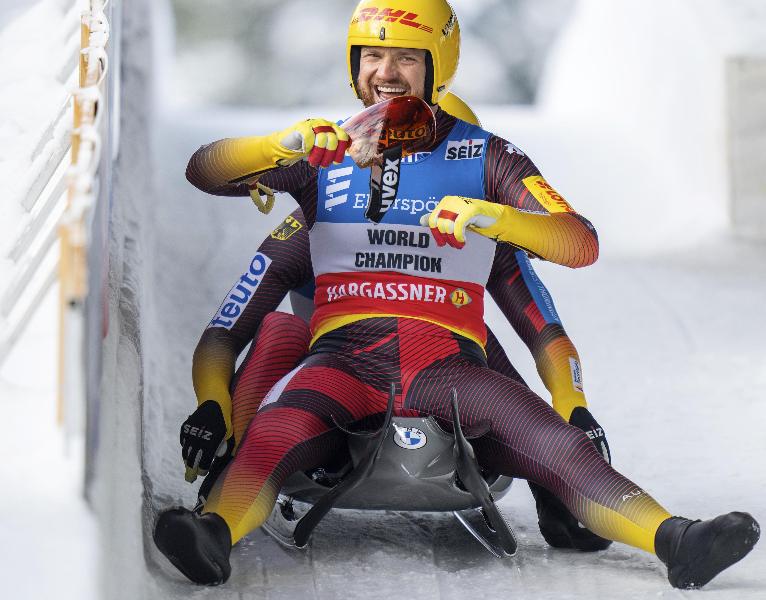 Germany won the men’s luge doubles, Italy won the women’s race ...
