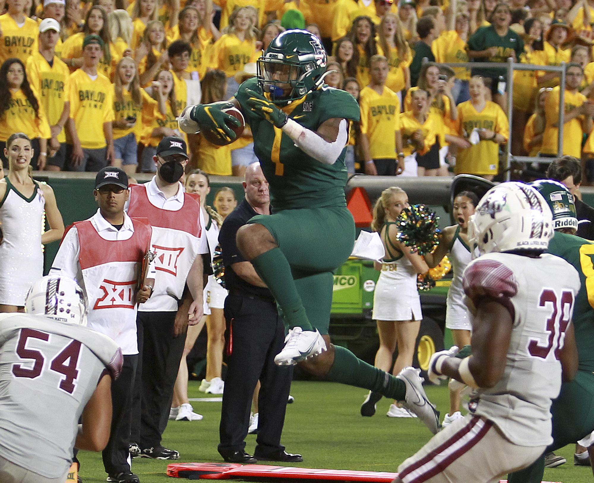 Smith, Ebner carry Baylor in 66-7 rout of Texas Southern | AP News