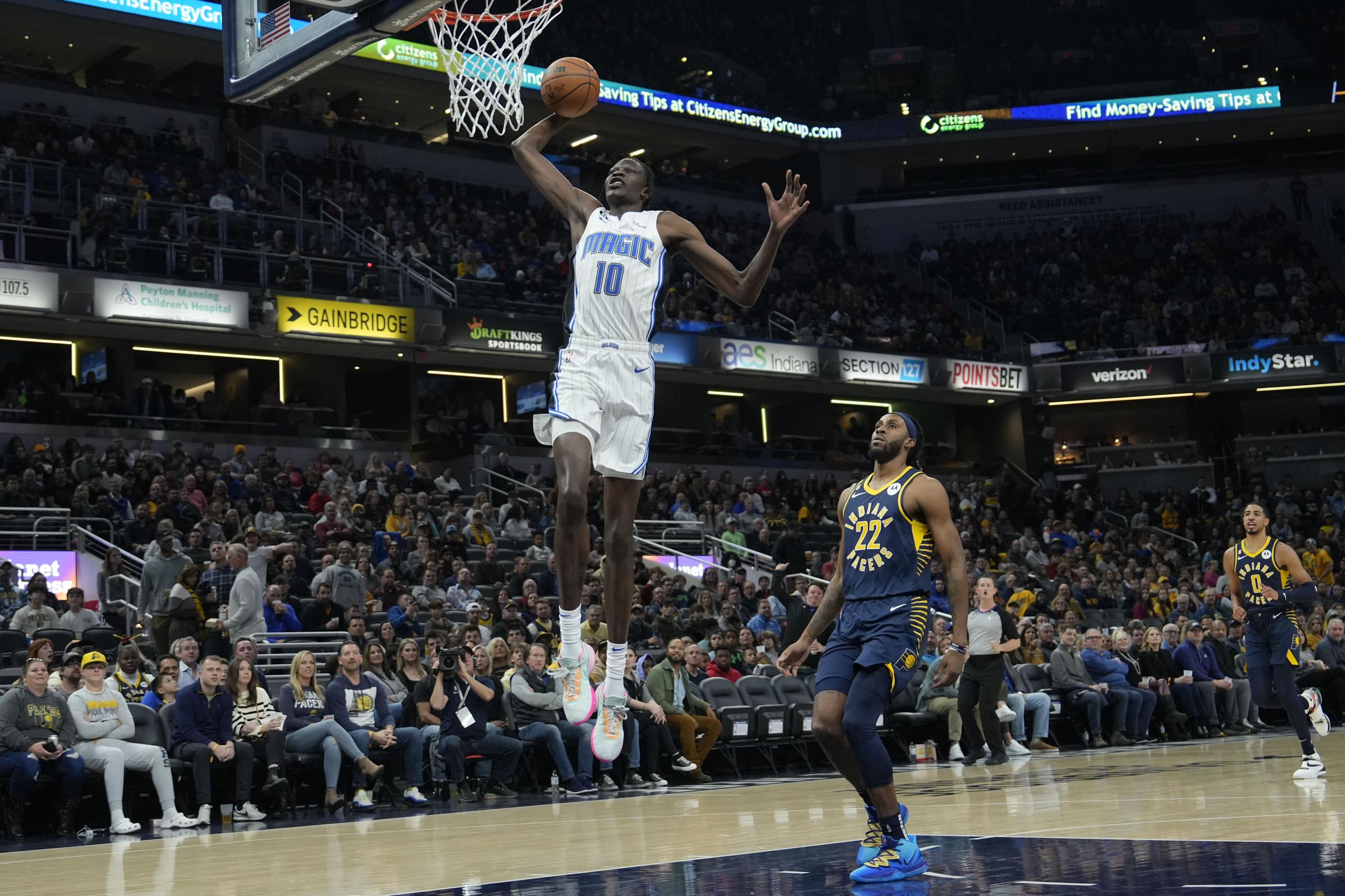 Pacers hold off Magic 114-113 to open 2-game set in Indy | AP News