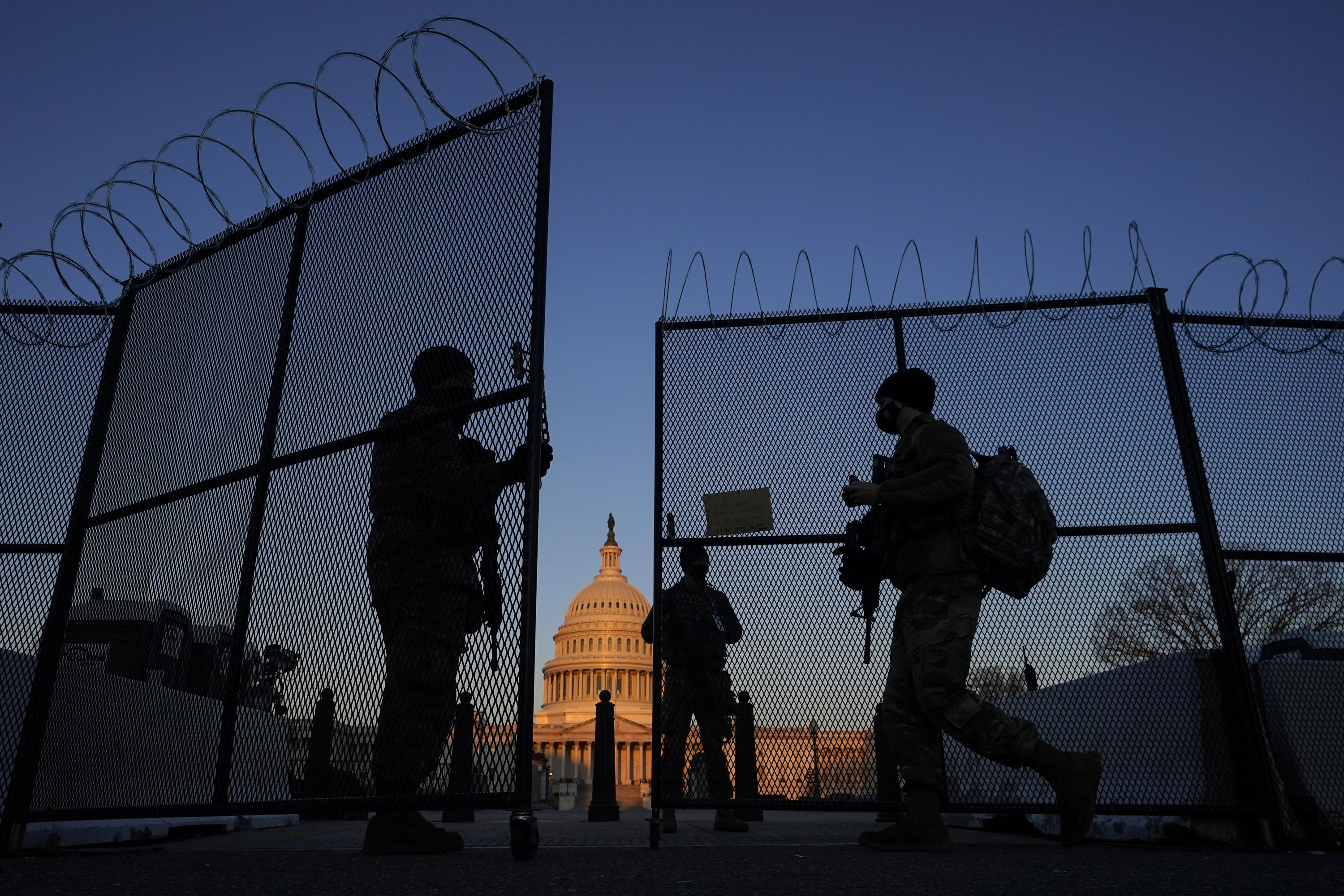 Security officials to scale back fencing around US Capitol | AP News