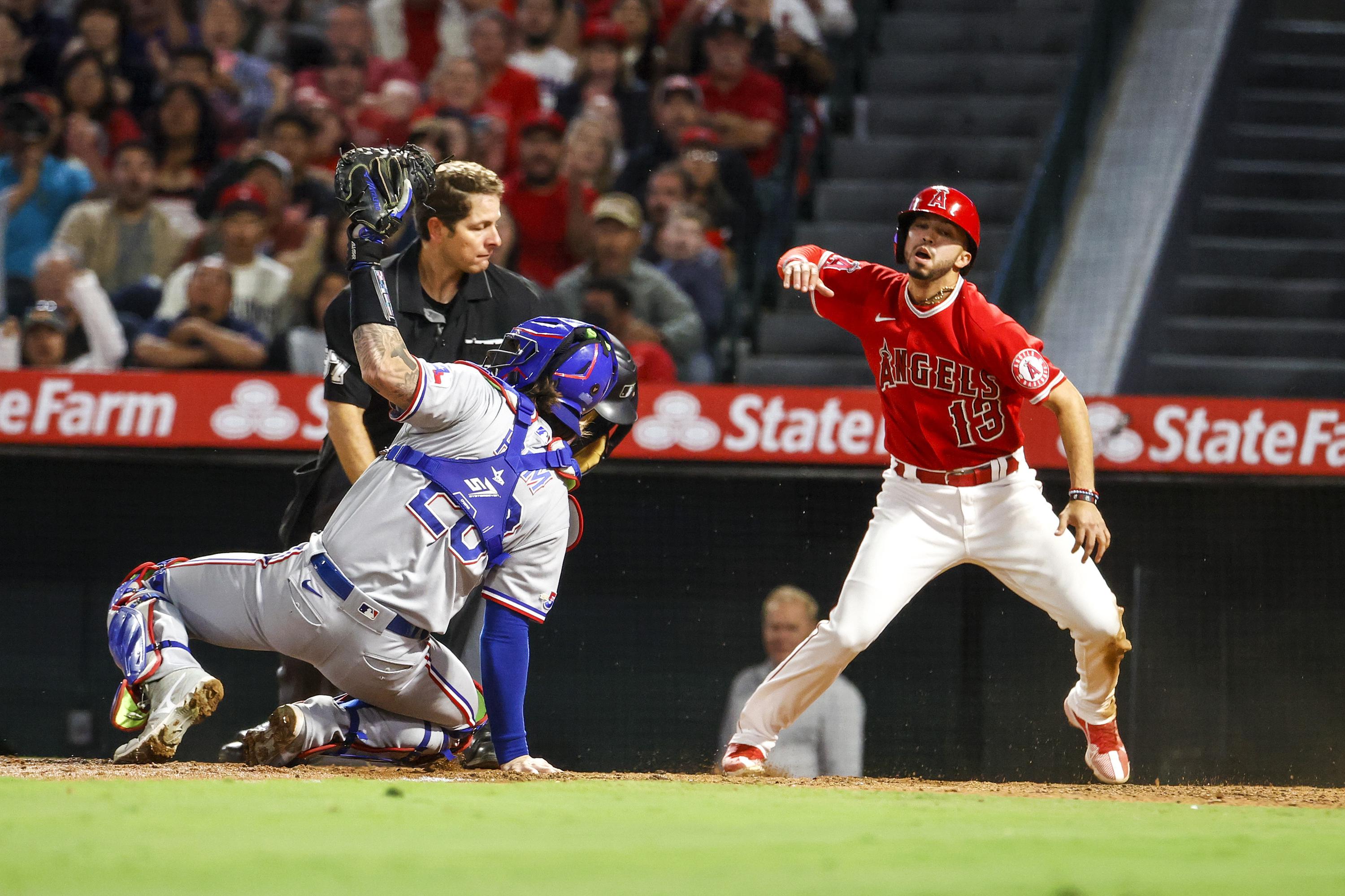 Angels rally to beat Rangers 3-2 after Suarez perfect thru 6 | AP News