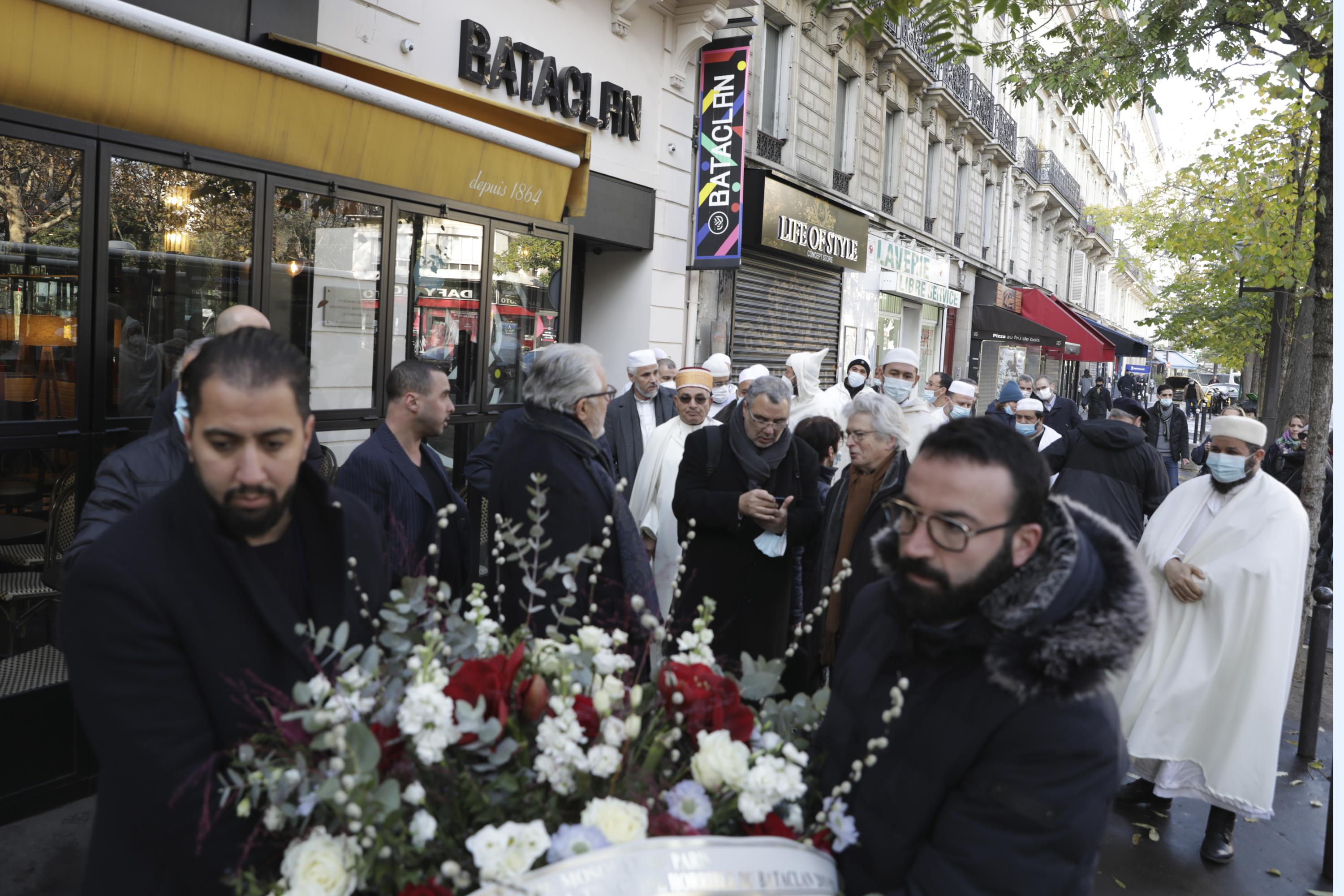 Paris Muslim leaders mark 6 years since Bataclan attacks | AP News