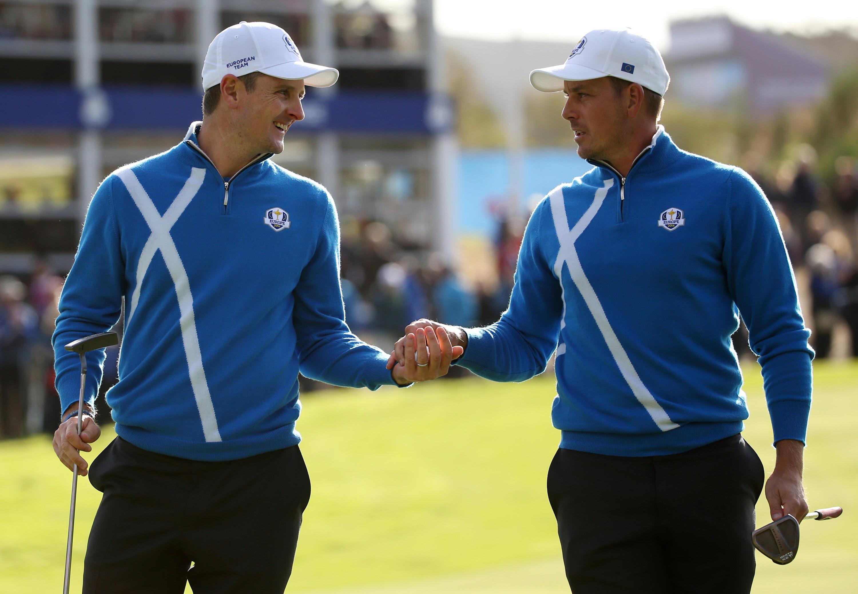 Stenson, Rose the perfect match at Ryder Cup