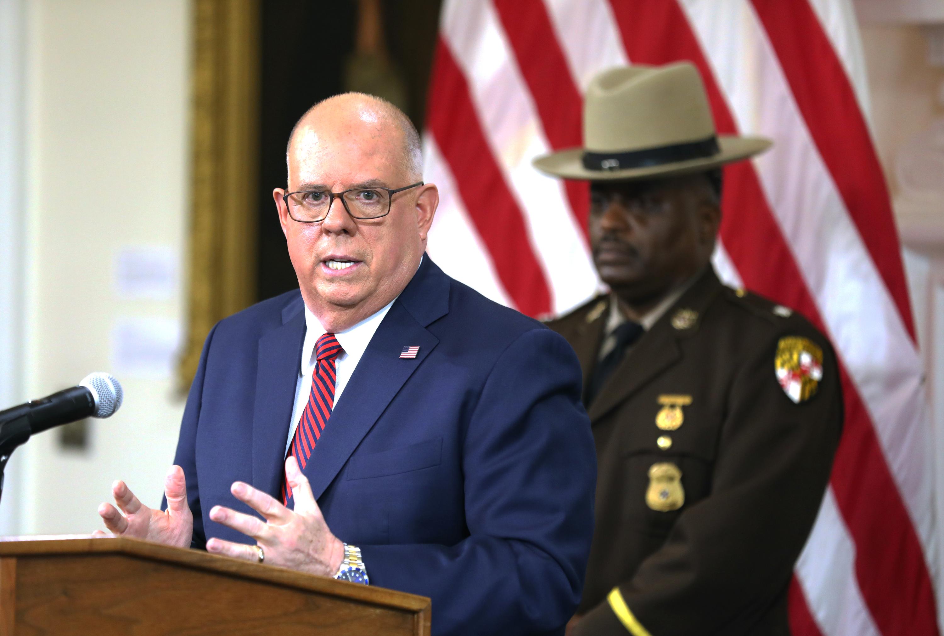 Gov. Hogan announces $45M in initiatives to address crime | AP News