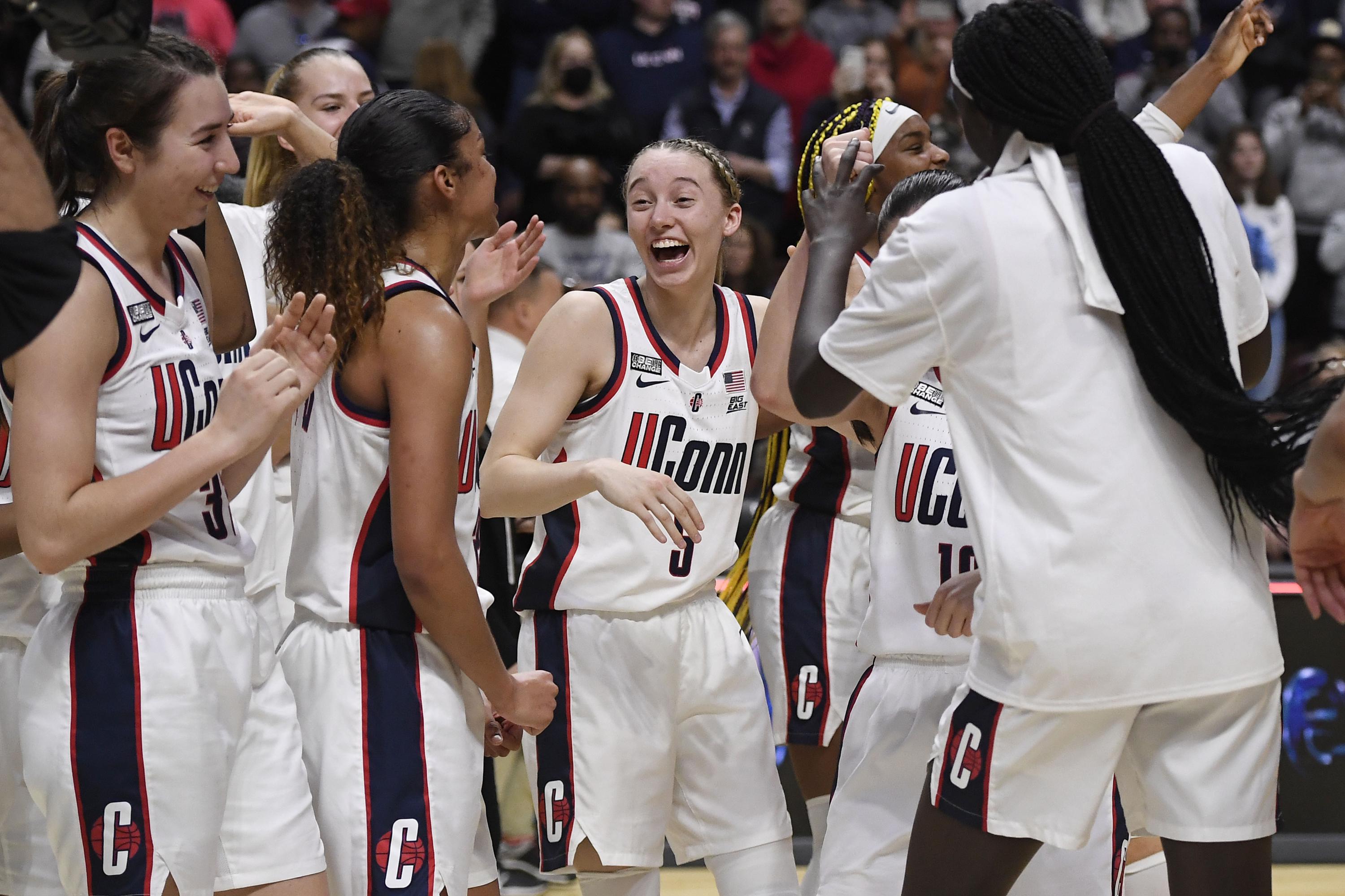 UConn women's team has deep rotation for NCAA Tournament | AP News