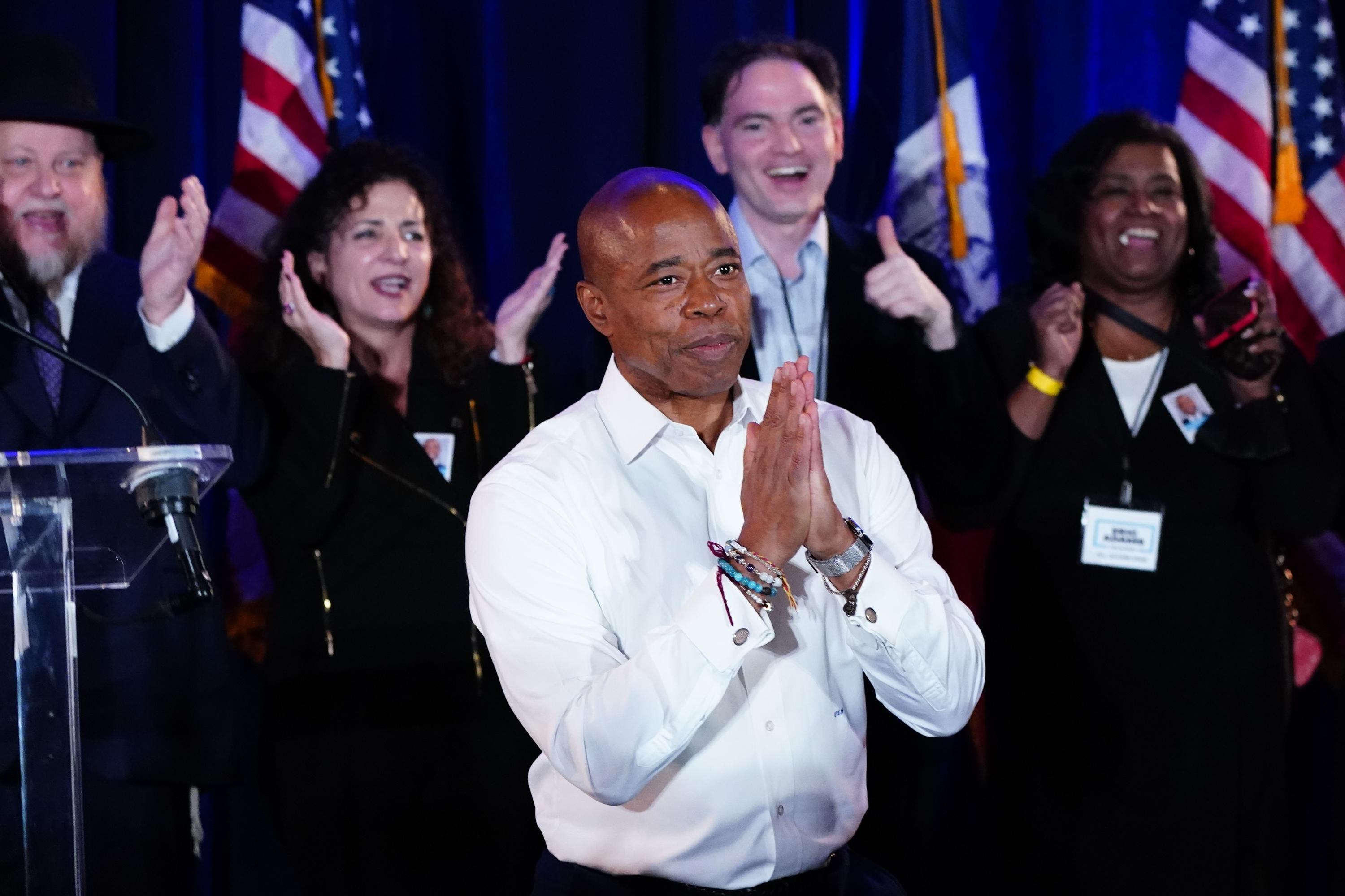 Adams wins NYC mayor; Wu makes history winning Boston mayor | AP News