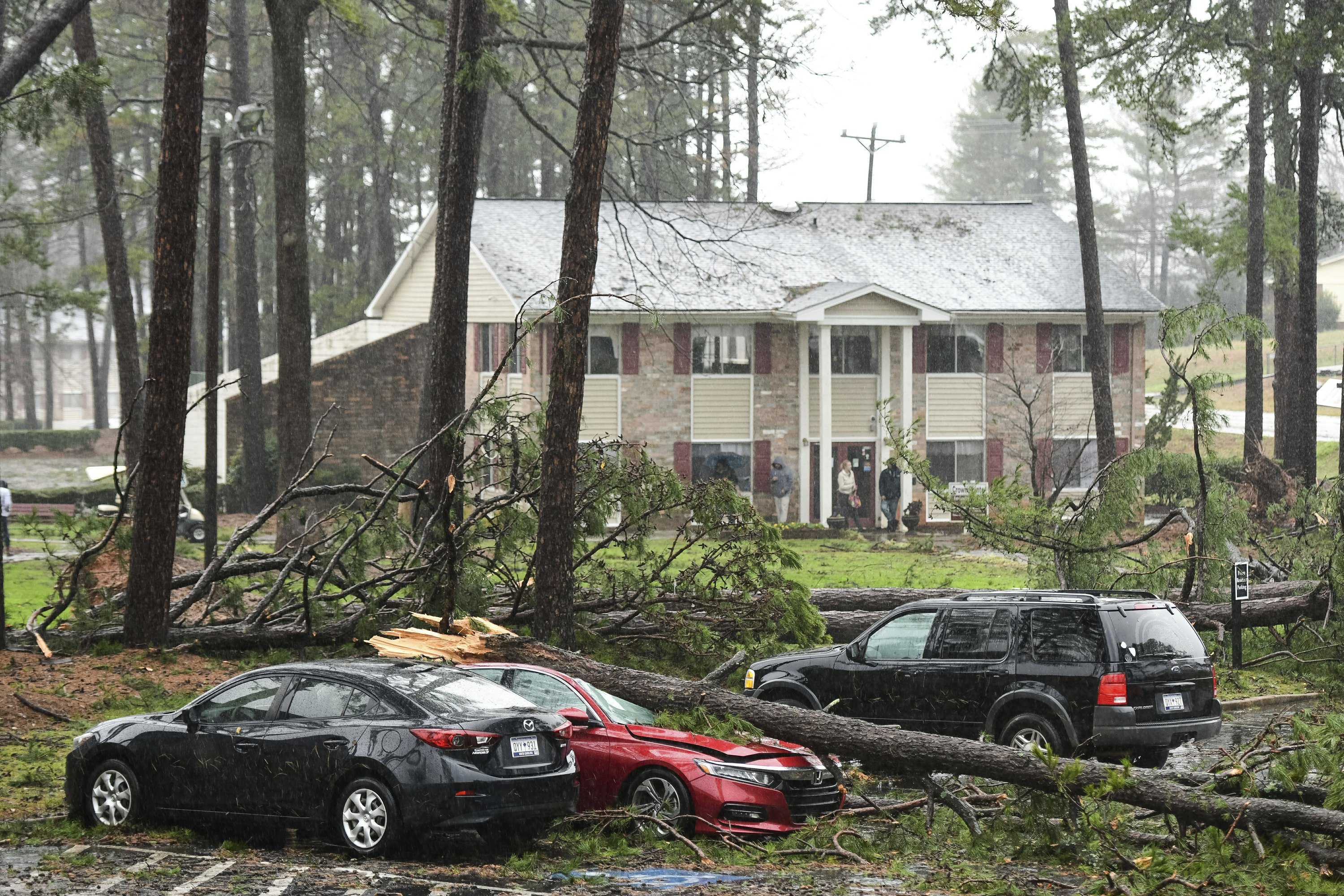 Storms sweep over Southeast with rain, wind, floods; 4 dead | AP News