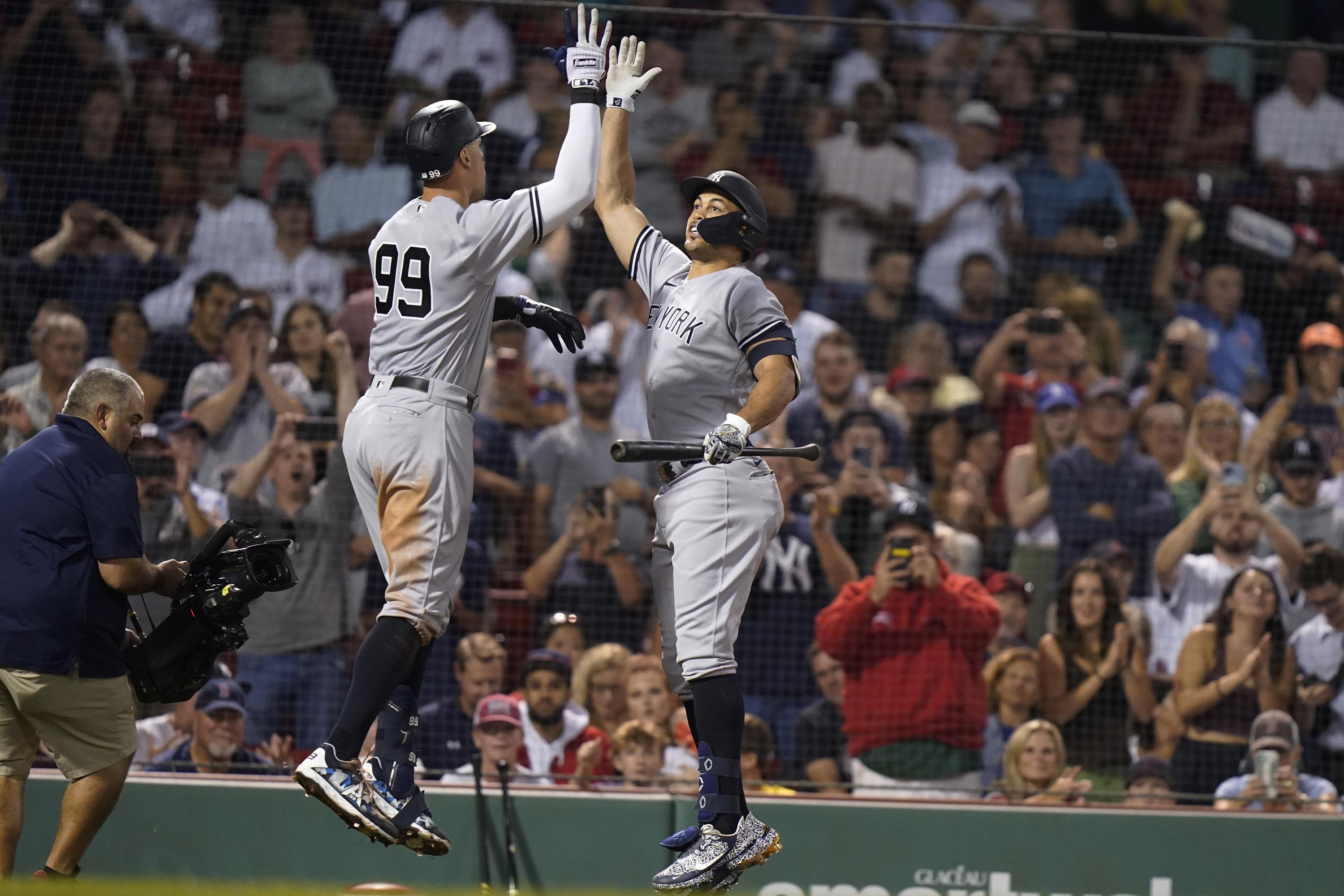 Yankees' Judge hits 2 homers, reaches 57 in 142 games | AP News