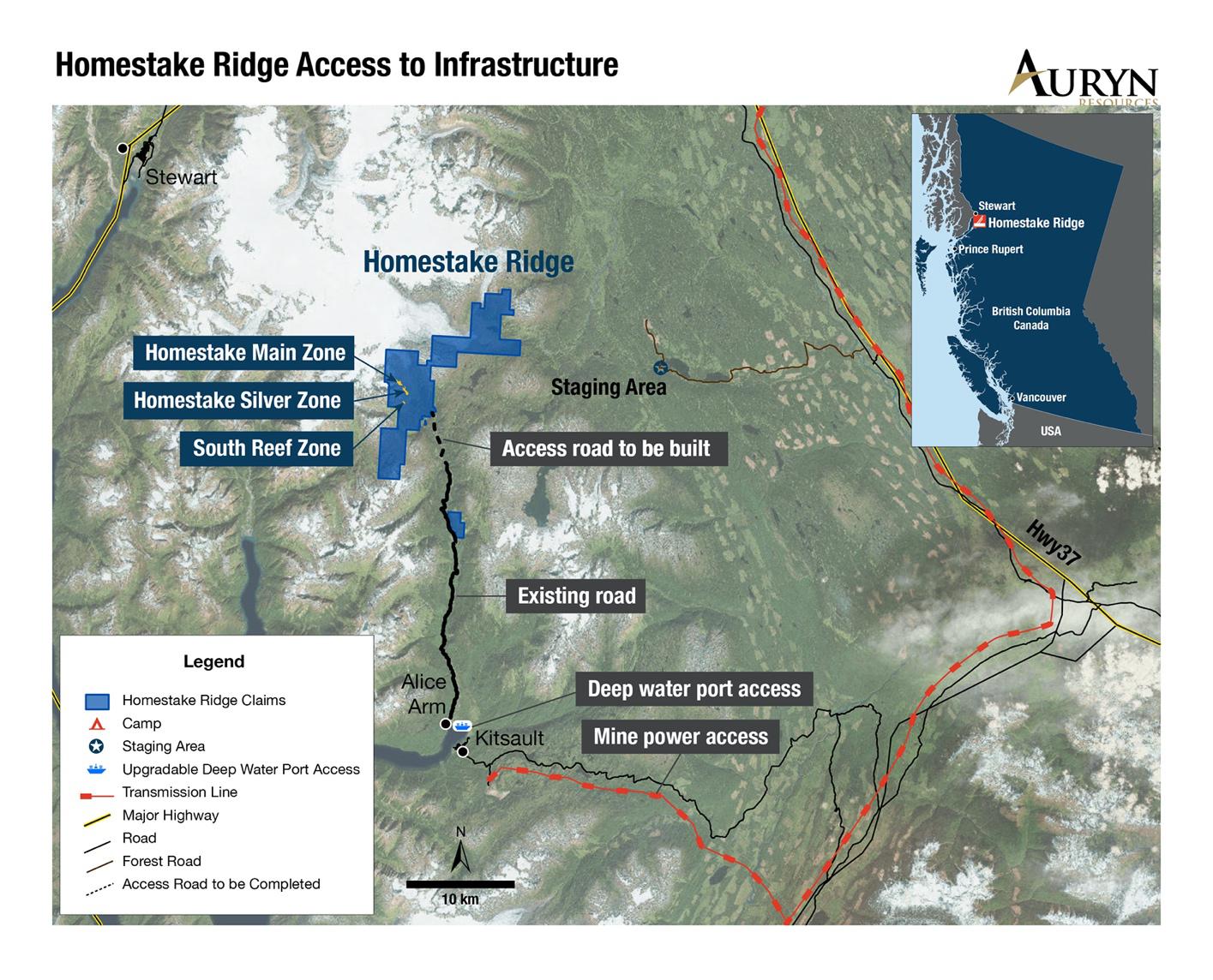 Auryn Delivers Positive Preliminary Economic Assessment for Homestake ...