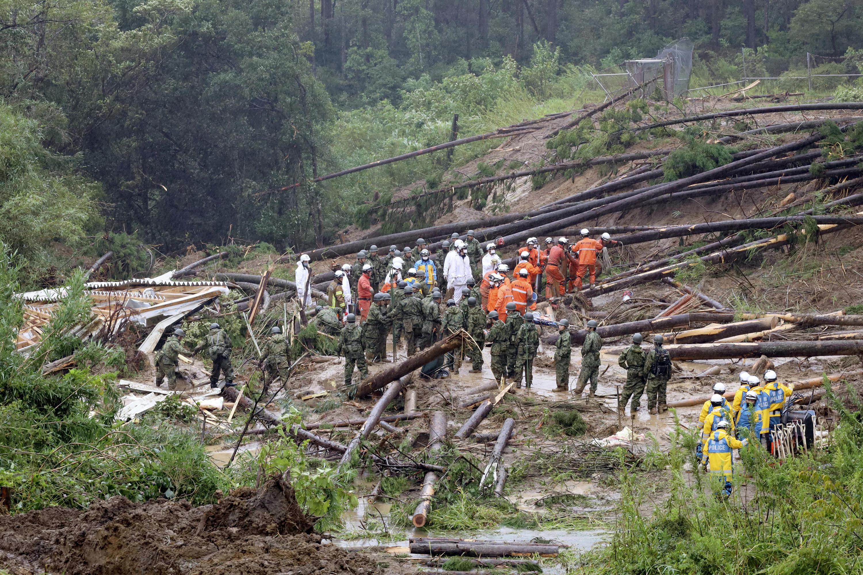 Storm hits southwest Japan, leaves 1 dead, another missing | AP News