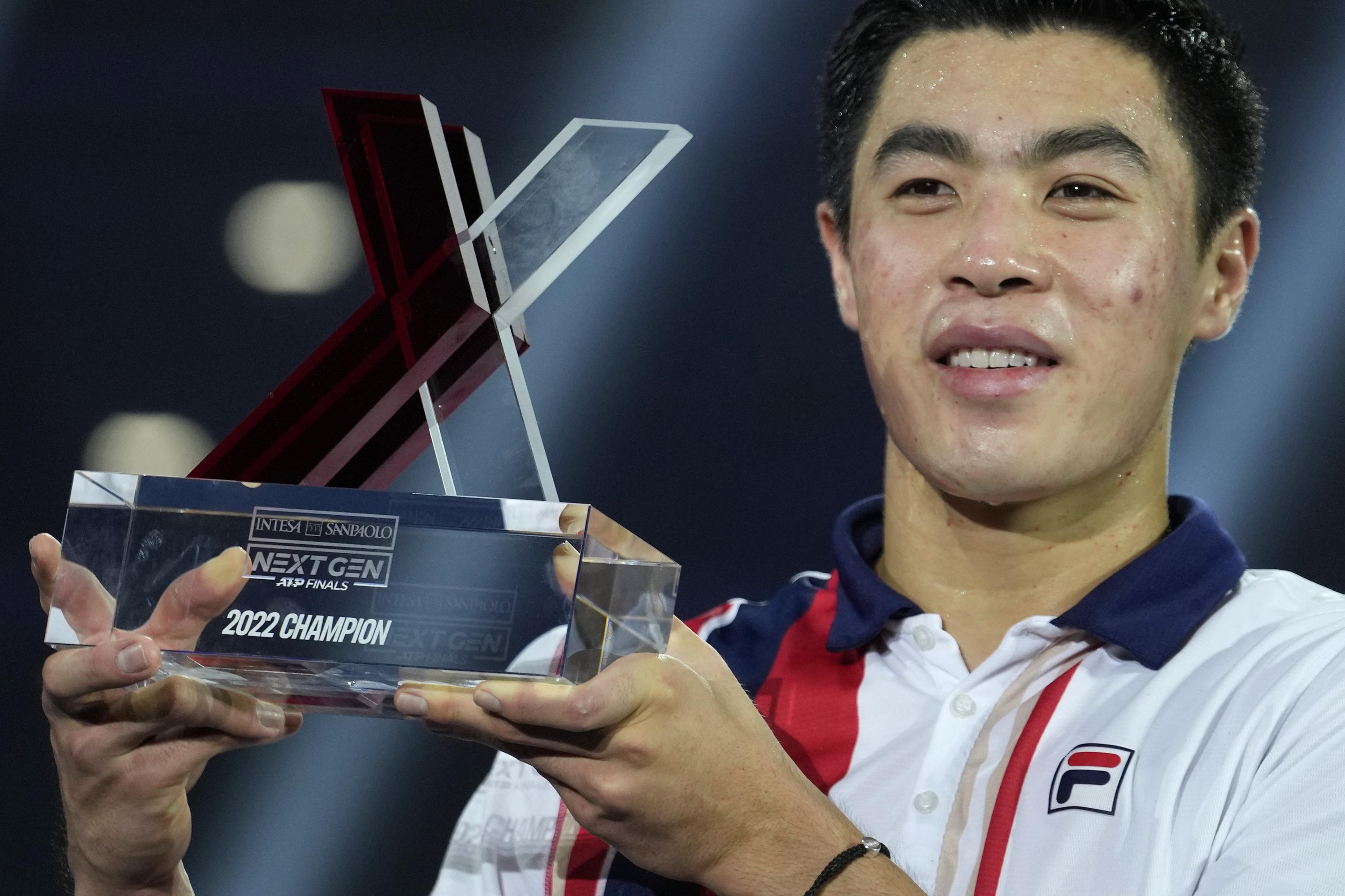 Nakashima vence otra vez a Lehečka y es campeón de Next Gen | AP News