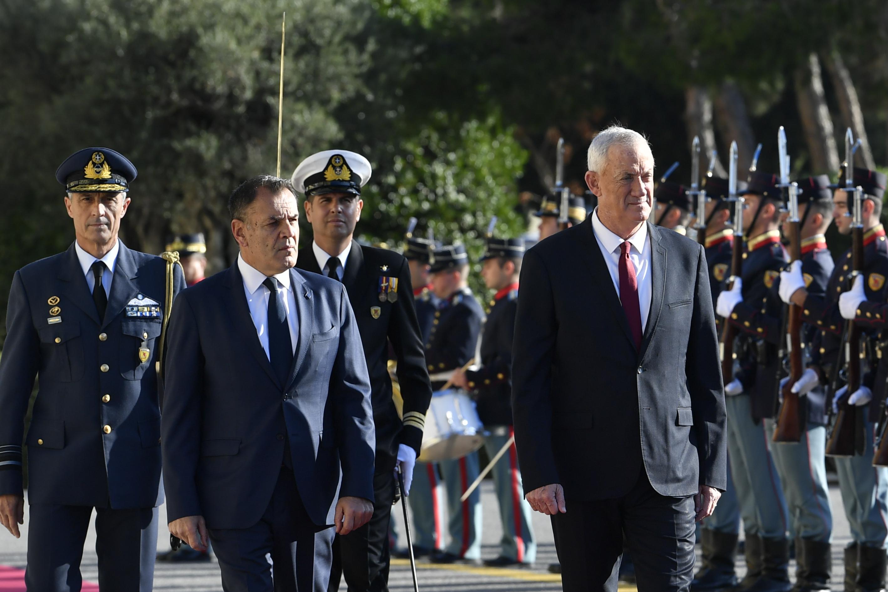 Greek, Israeli defense ministers stress importance of ties | AP News