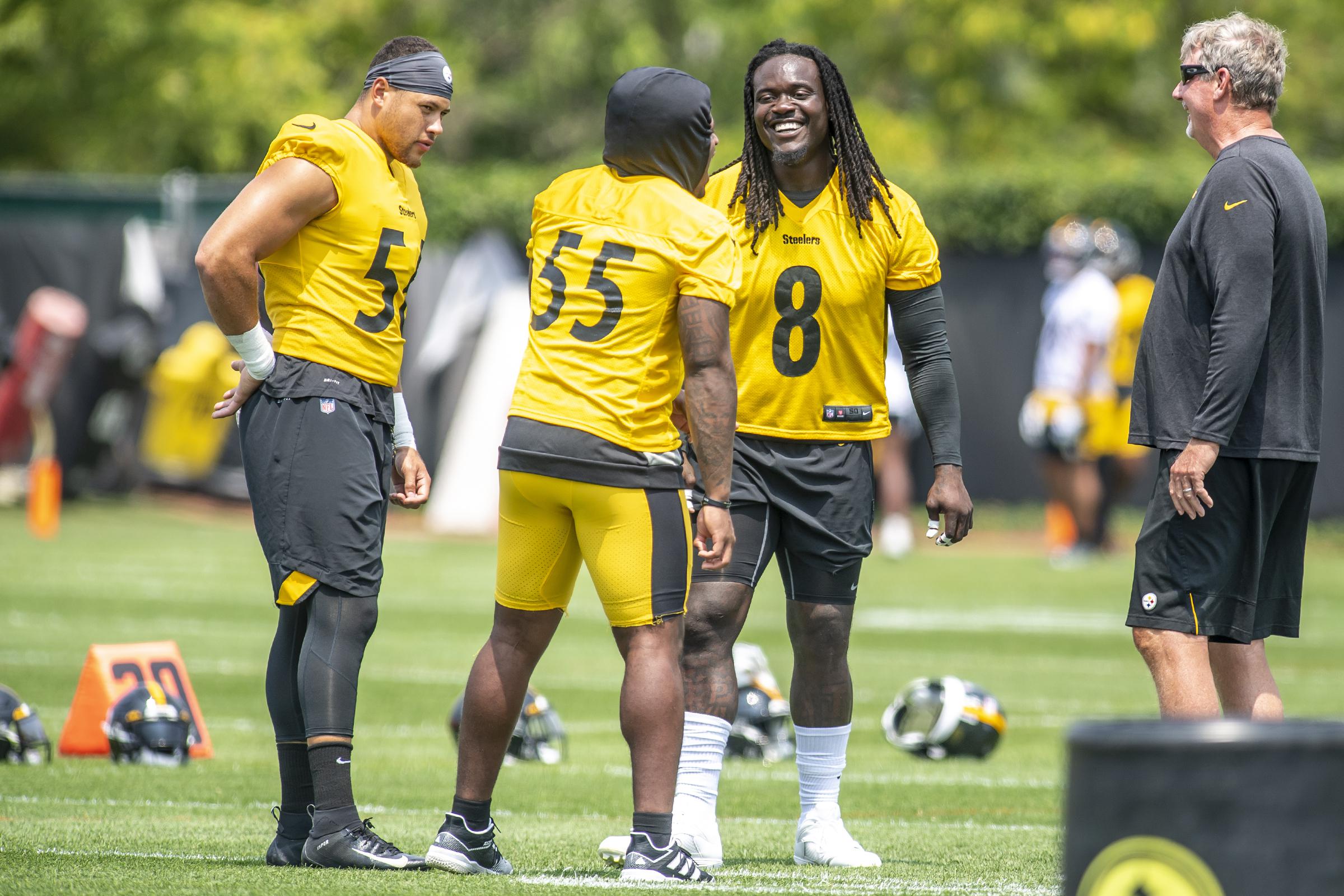 Steelers' Highsmith back in mix with NFL's top pass rush | AP News