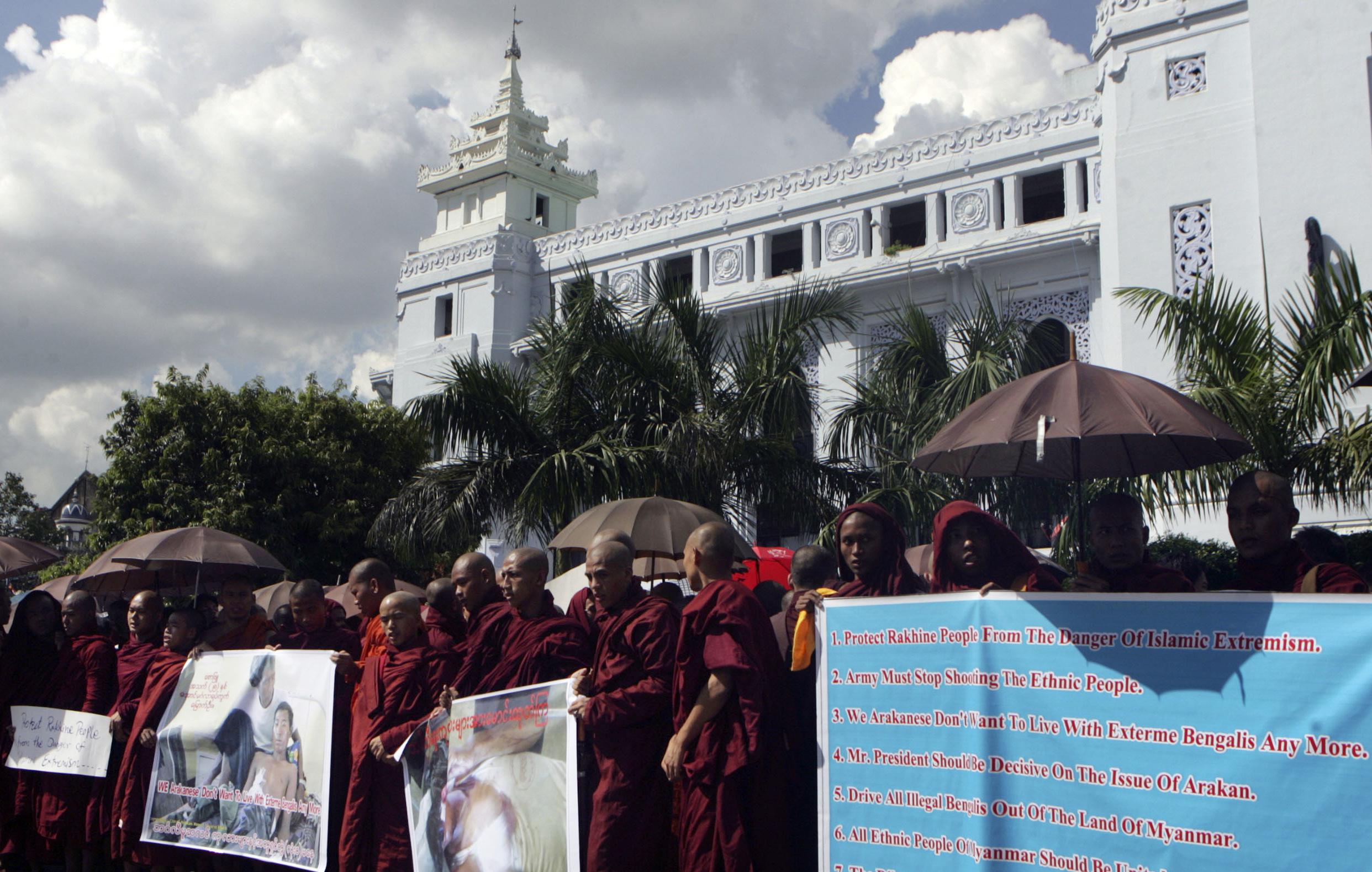 56 dead in renewed ethnic violence in west Myanmar | AP News
