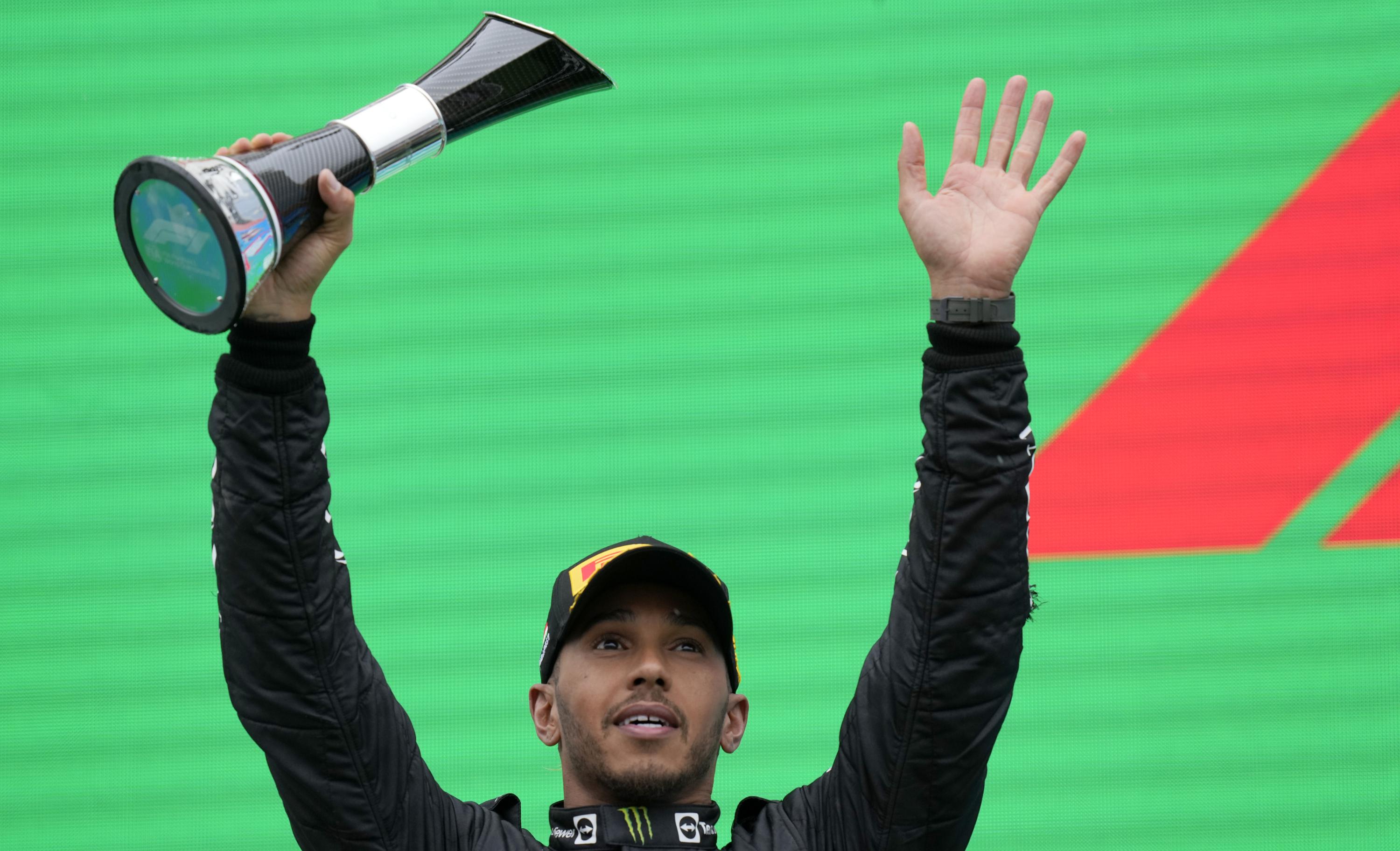 Formula One's Lewis Hamilton joins Broncos ownership group | AP News