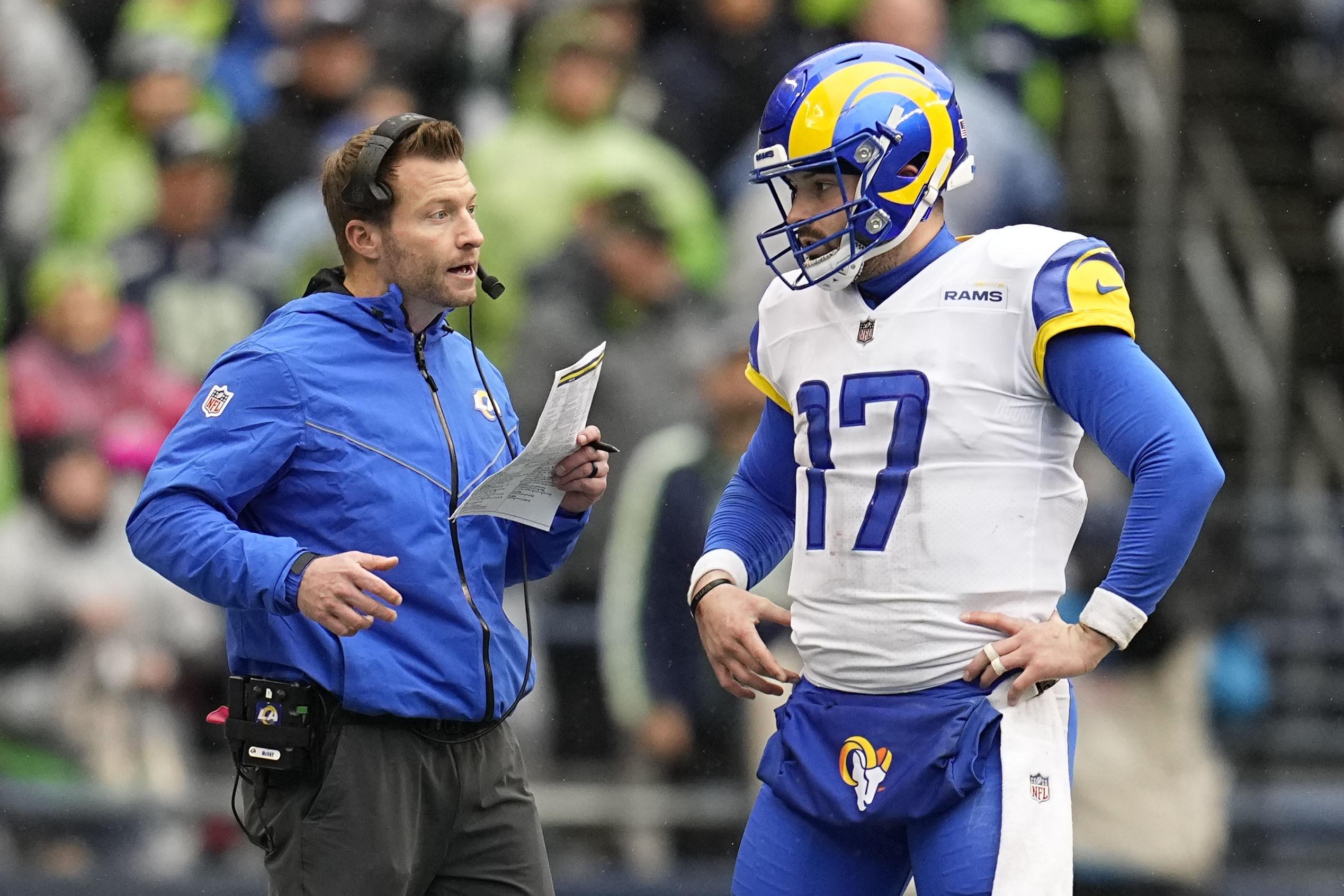 Rams' McVay weighing departure after his first poor season | AP News