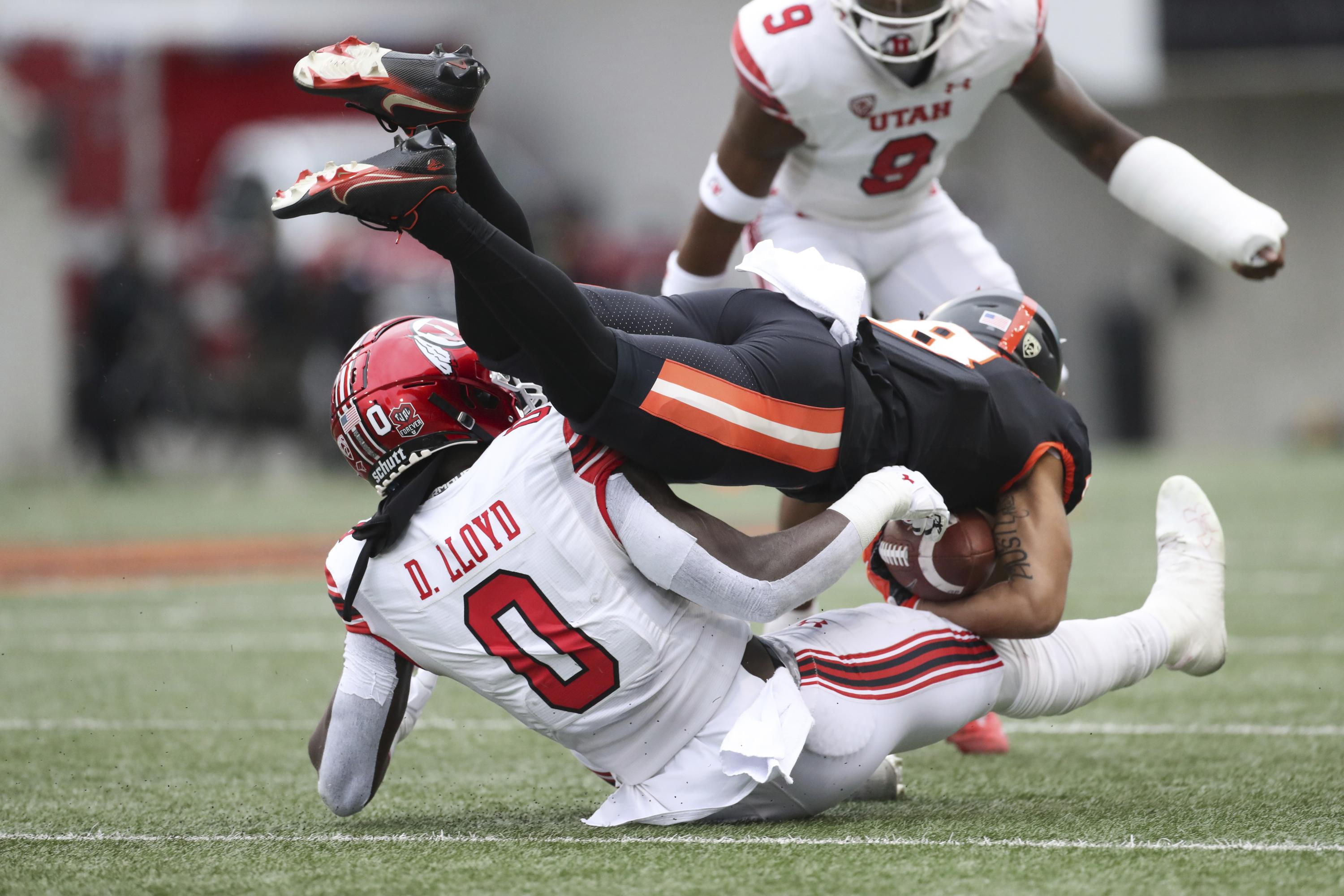 Musgrave, Baylor help Oregon State overcome Utah 42-34 | AP News