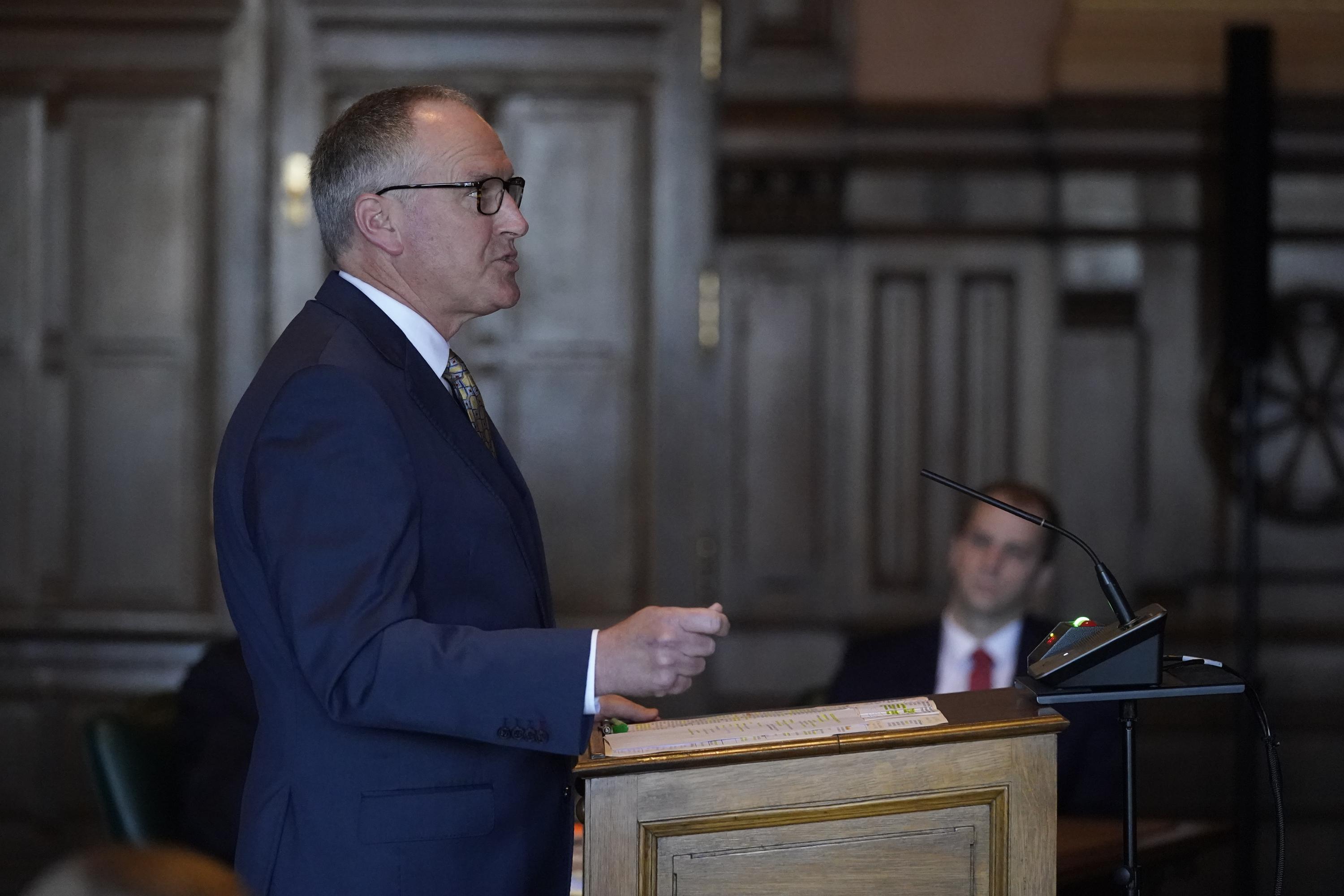 Indiana Supreme Court weighing dispute over emergency law | AP News