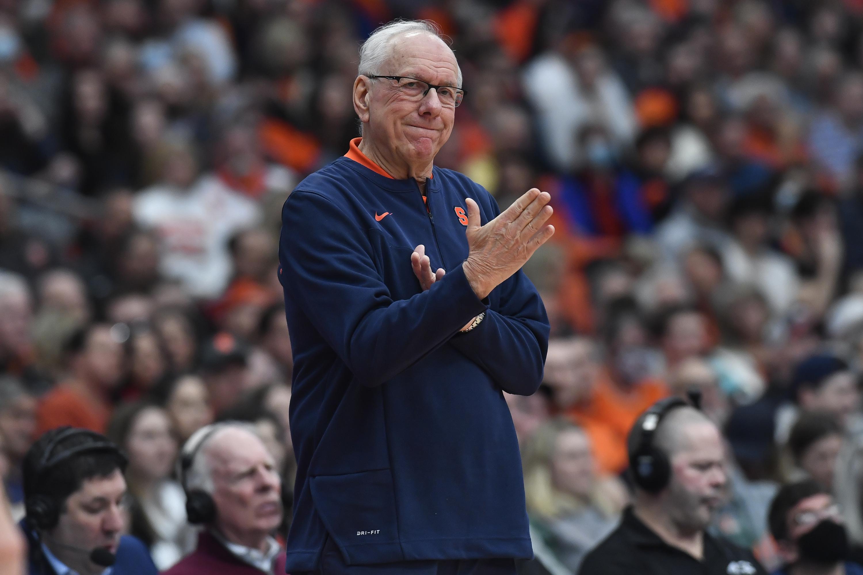 Jim Boeheim gets 1,000th win as Syracuse tops Northeastern | AP News