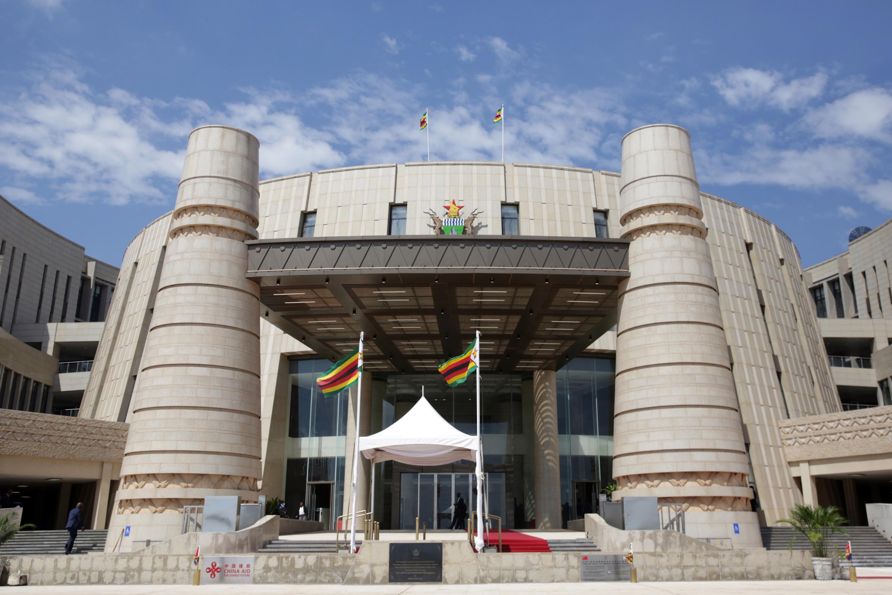 Zimbabwe's imposing new Chinese-funded parliament opens | AP News