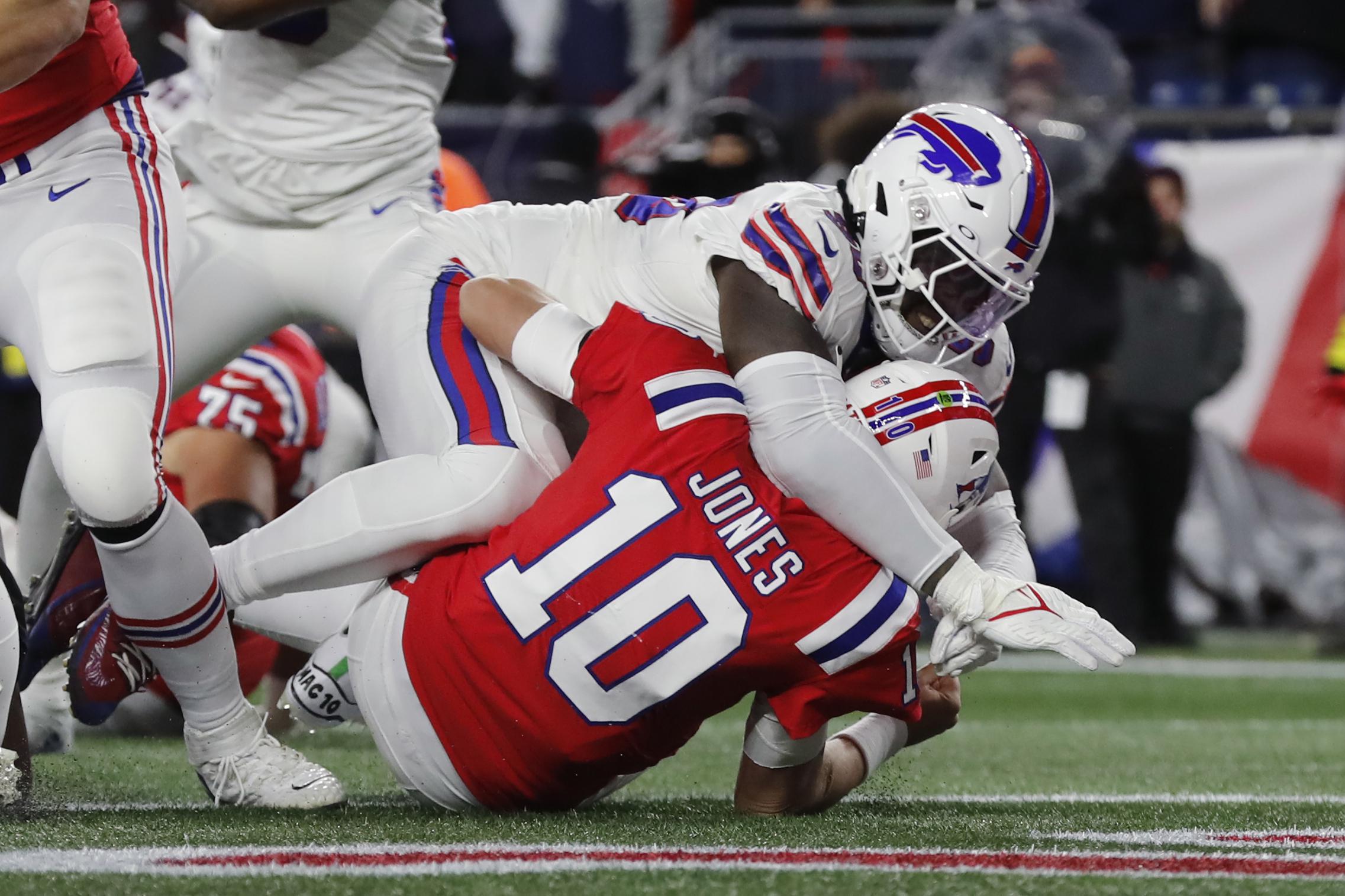 Last-place Patriots lose 3d straight to Buffalo, 24-10 | AP News