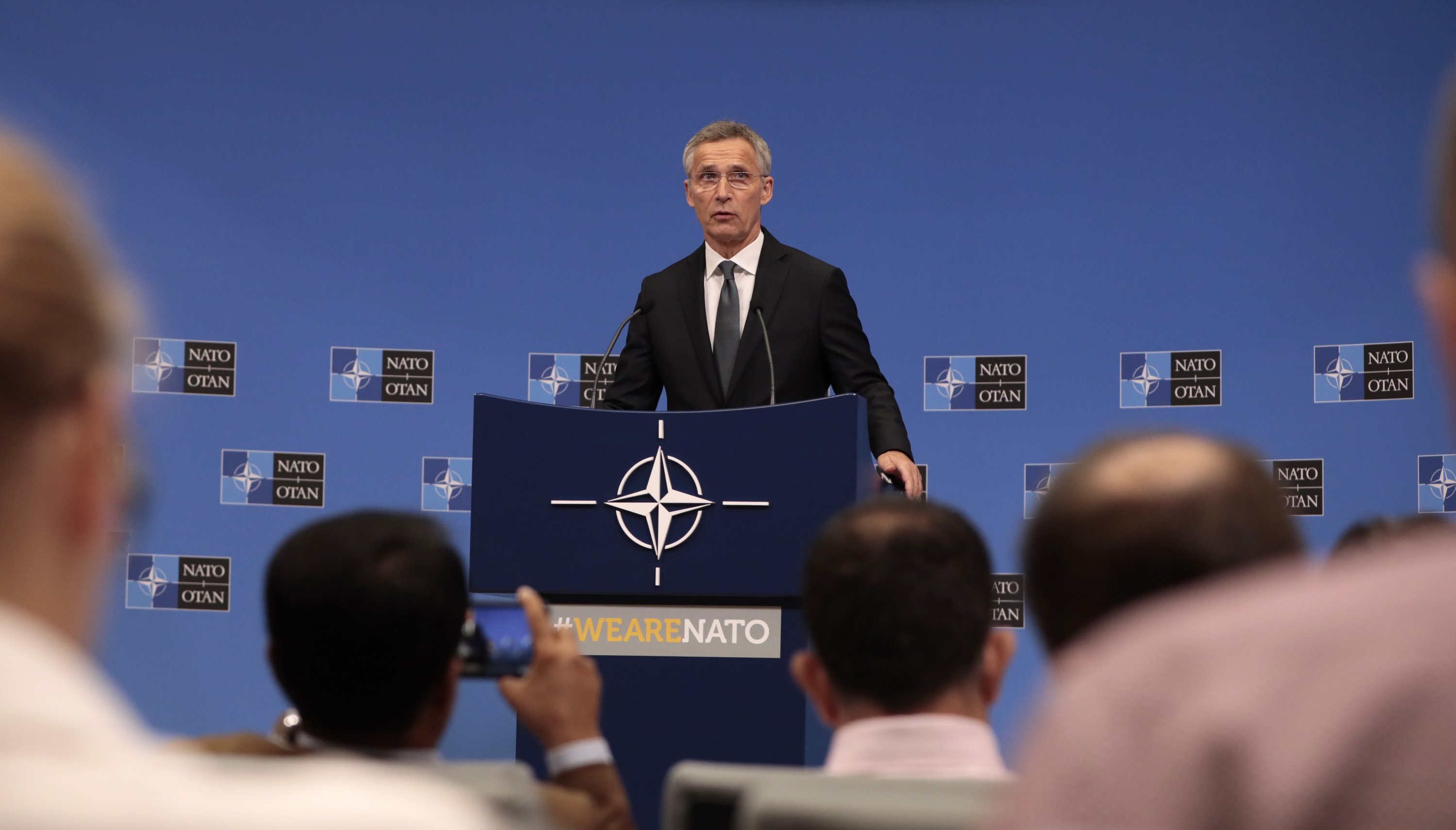 NATO chief calls for Gulf calm, ahead of US visit | AP News