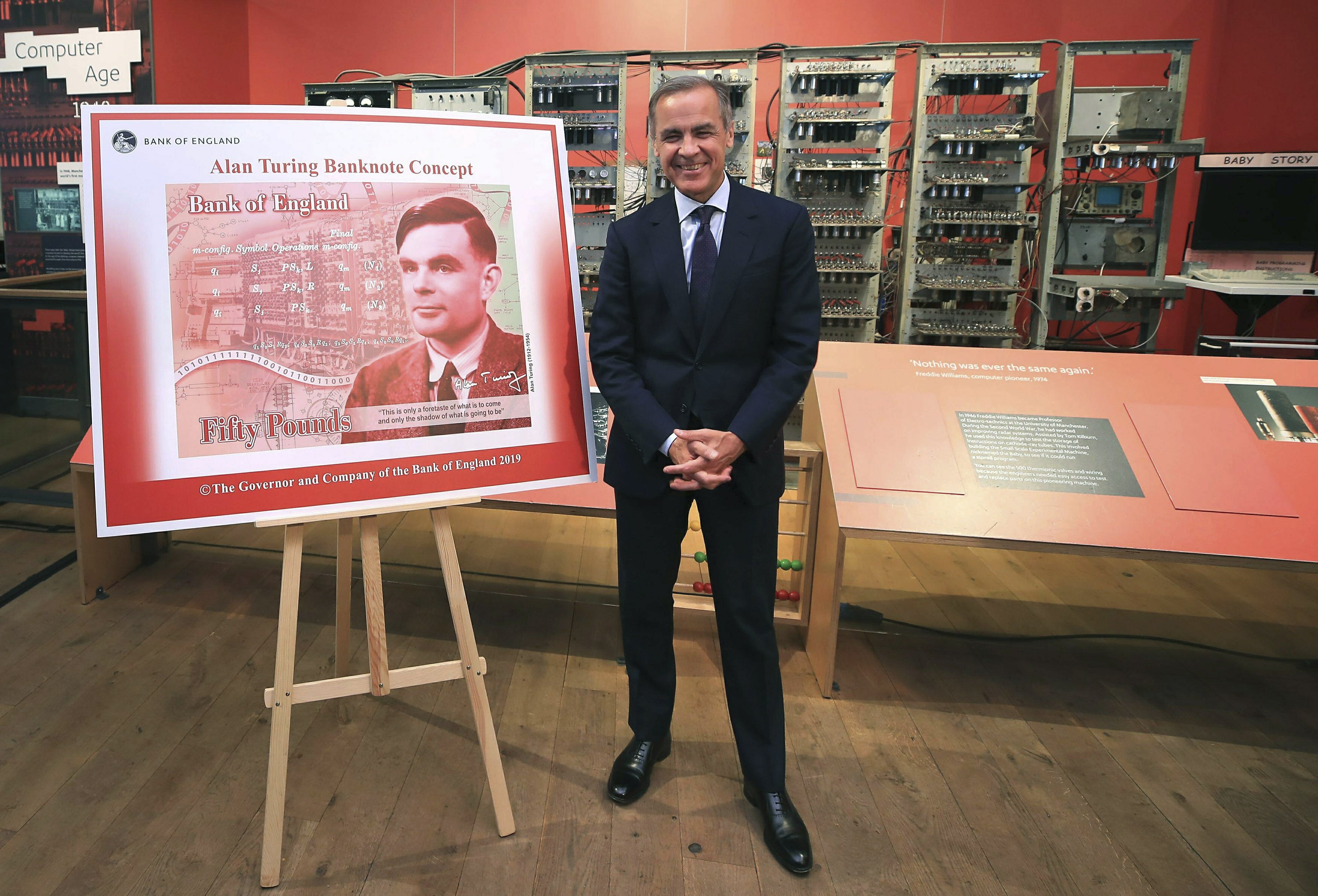 Nuevo billete británico mostrará al matemático Alan Turing | AP News